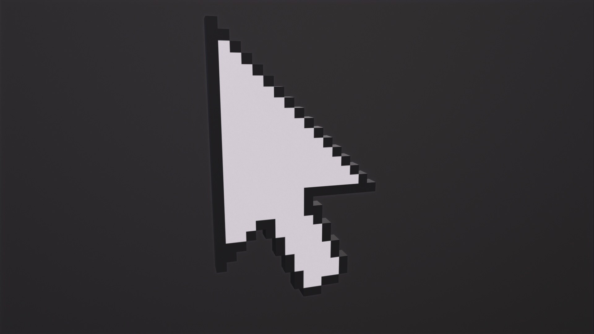 3d Model Cursor Arrow Turbosquid 2126481 