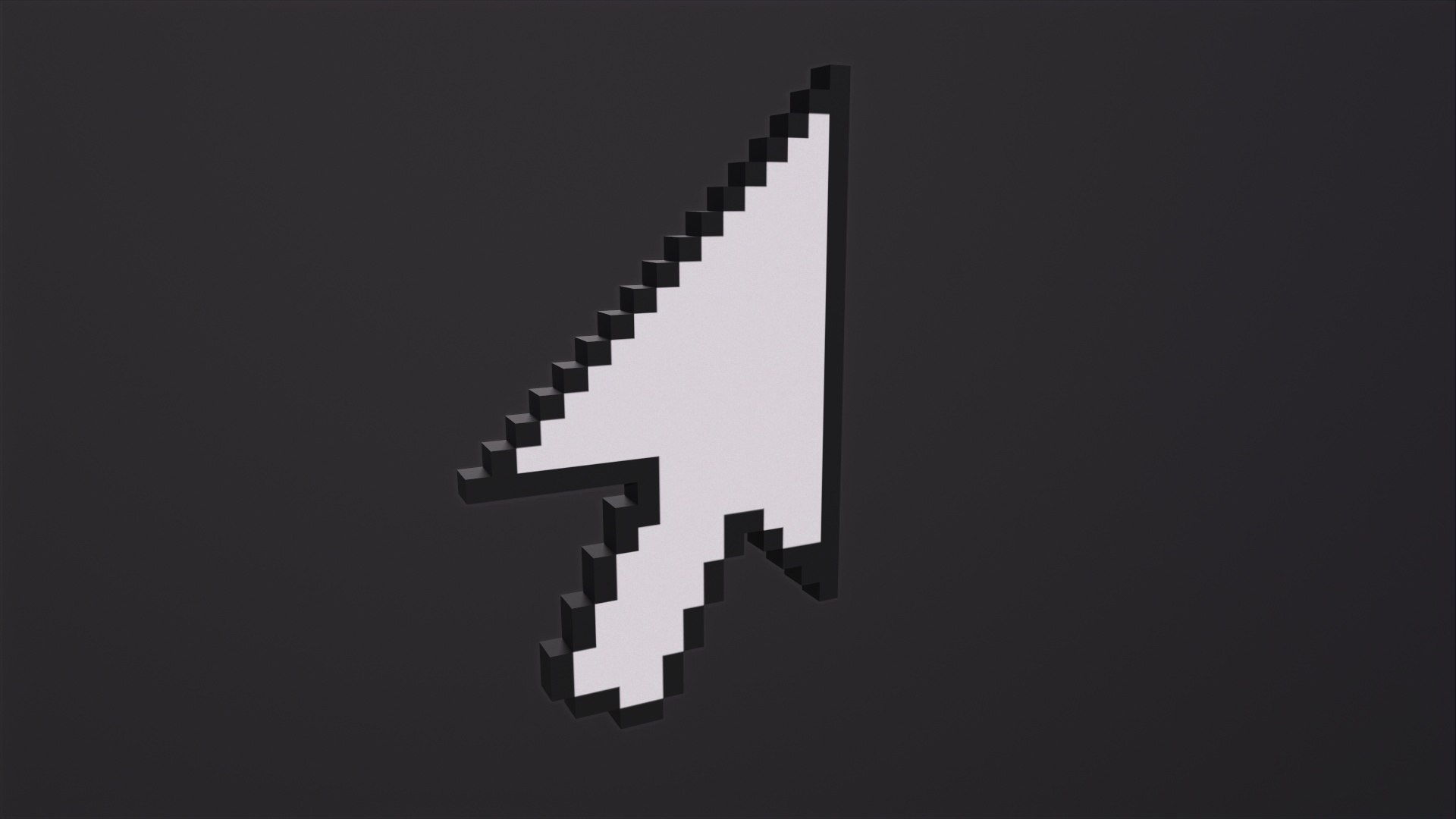 3D Model Cursor Arrow - TurboSquid 2126481