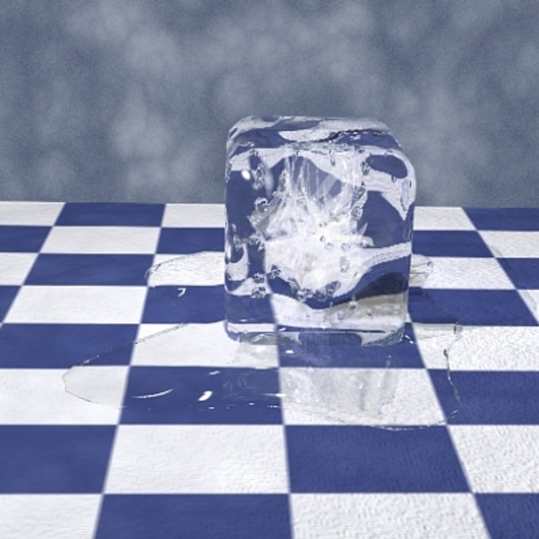 Ice Cube 3d Model