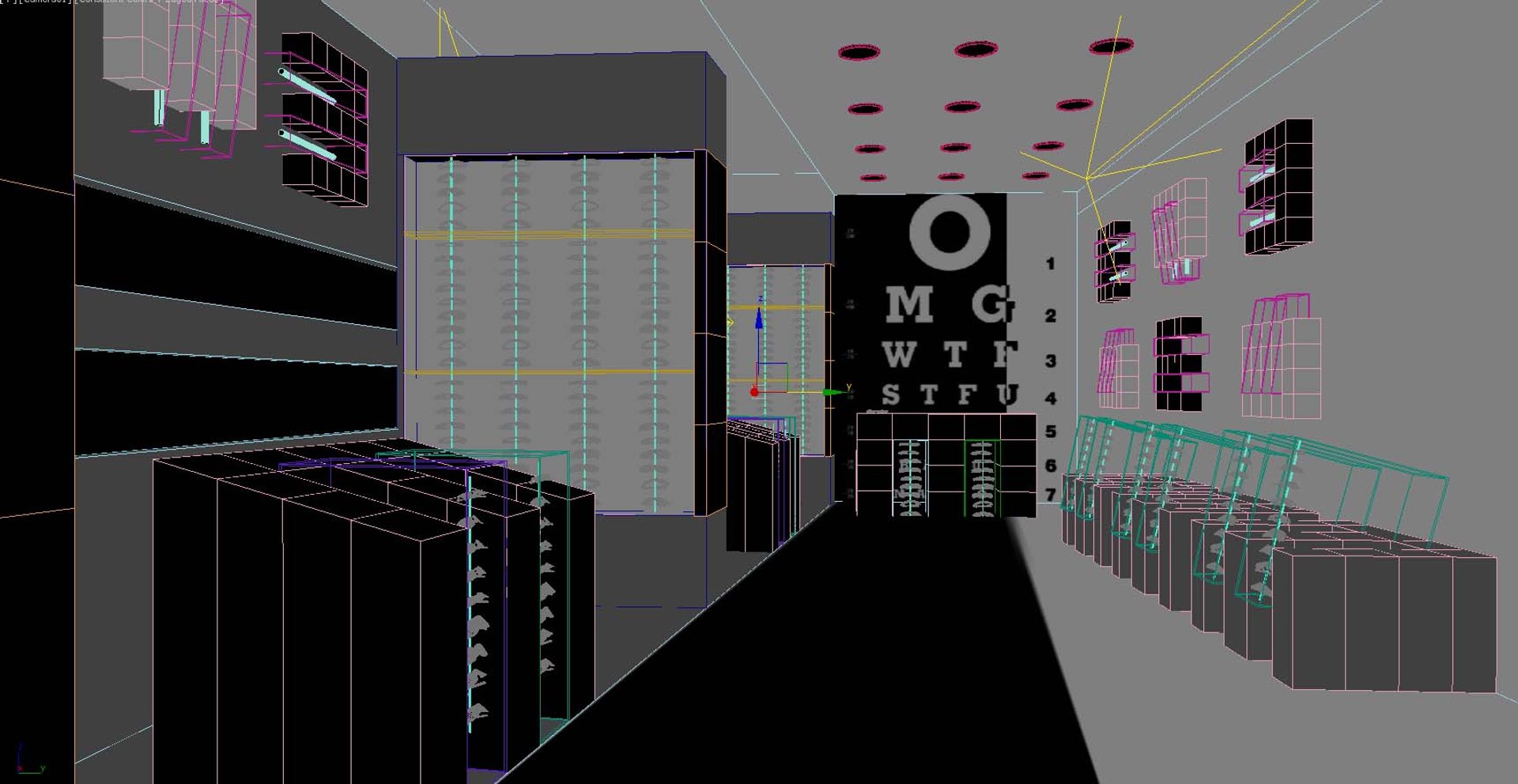 Optical Store Interior 3D Model - TurboSquid 1344472