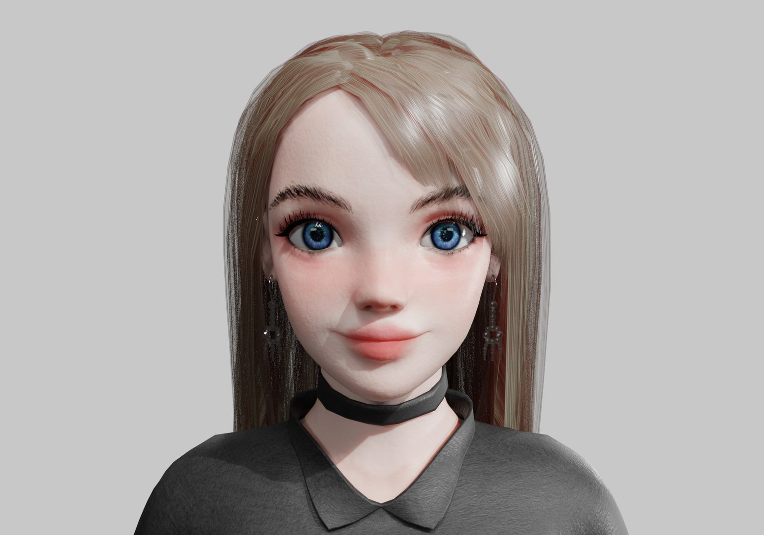 3D Basic Cute Woman V36032 - TurboSquid 2282530