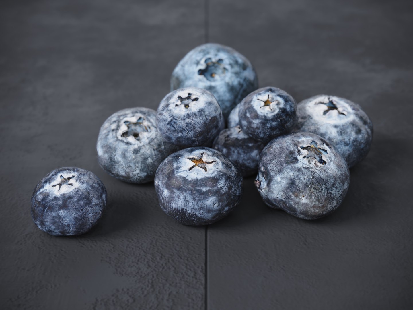 Blueberry model - TurboSquid 2098250