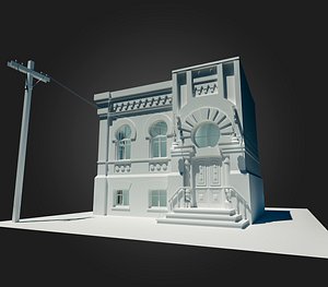 Victorian House STL Models for Download | TurboSquid