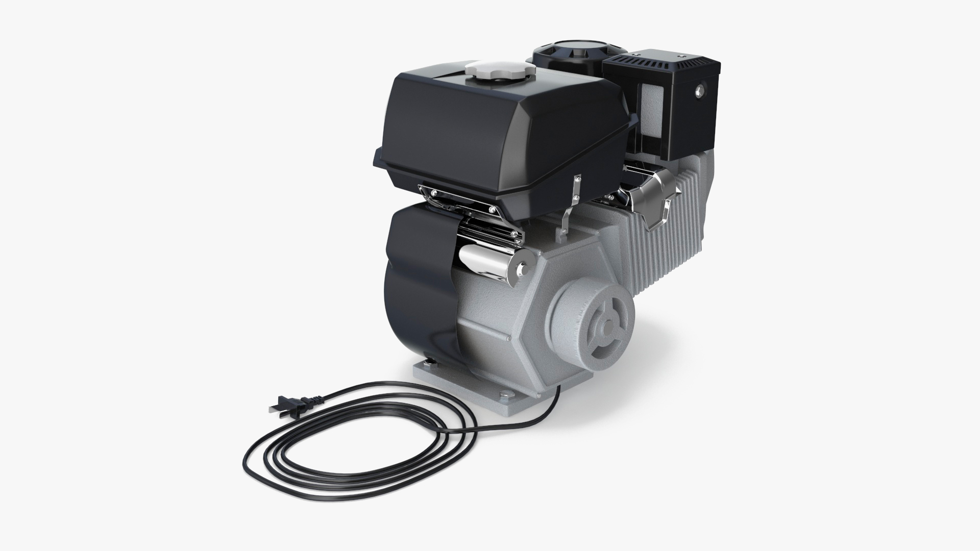 3D Single Cylinder Horizontal Shaft Engine - TurboSquid 2149105