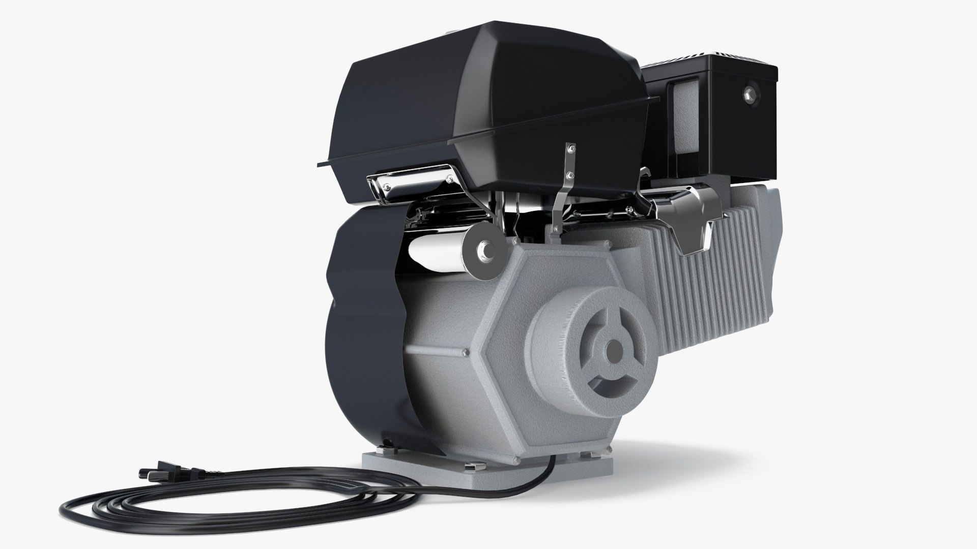 3D Single Cylinder Horizontal Shaft Engine - TurboSquid 2149105