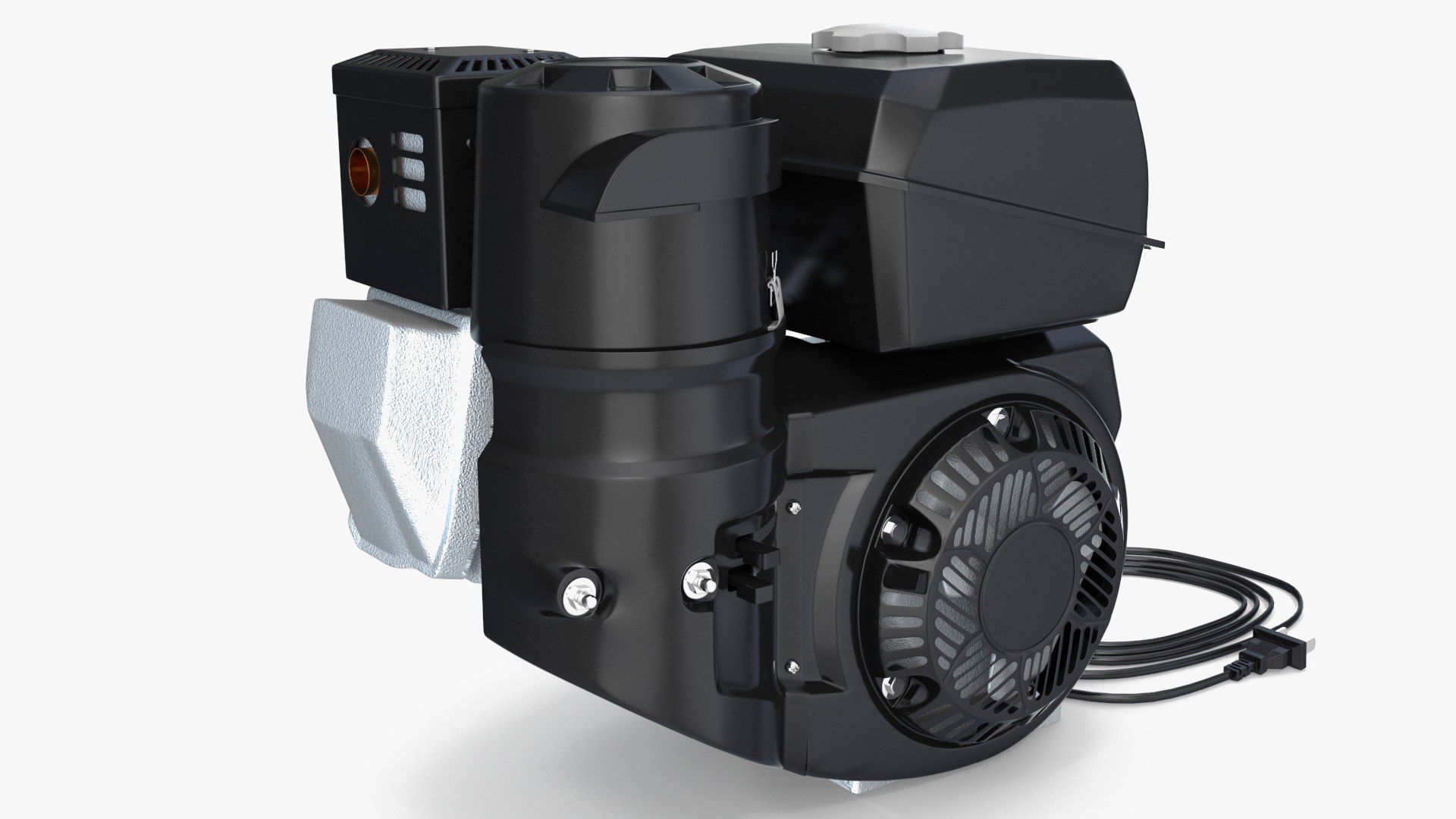 3D Single Cylinder Horizontal Shaft Engine - TurboSquid 2149105