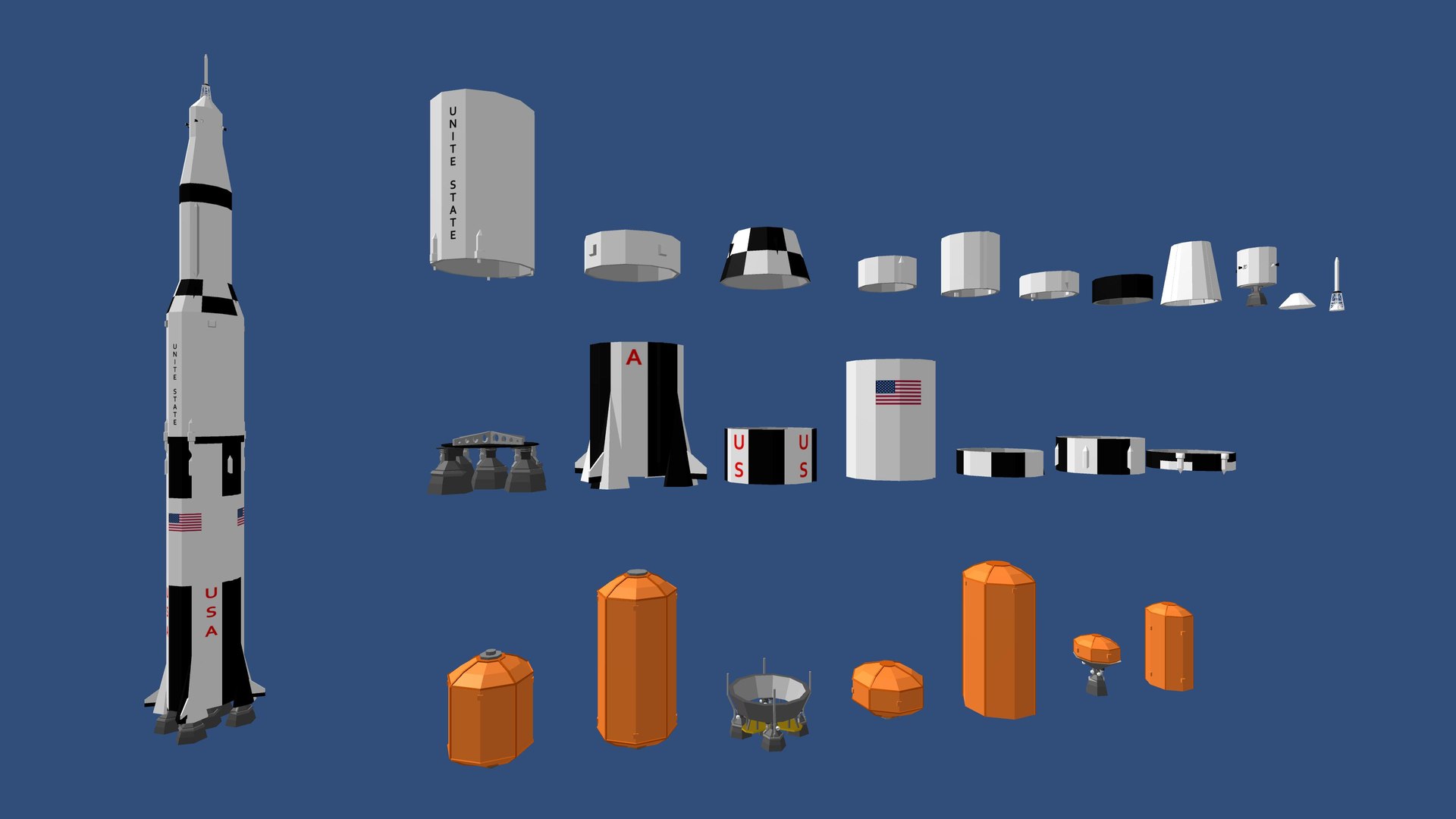 Aerospace - 3D Model - TurboSquid 1561075