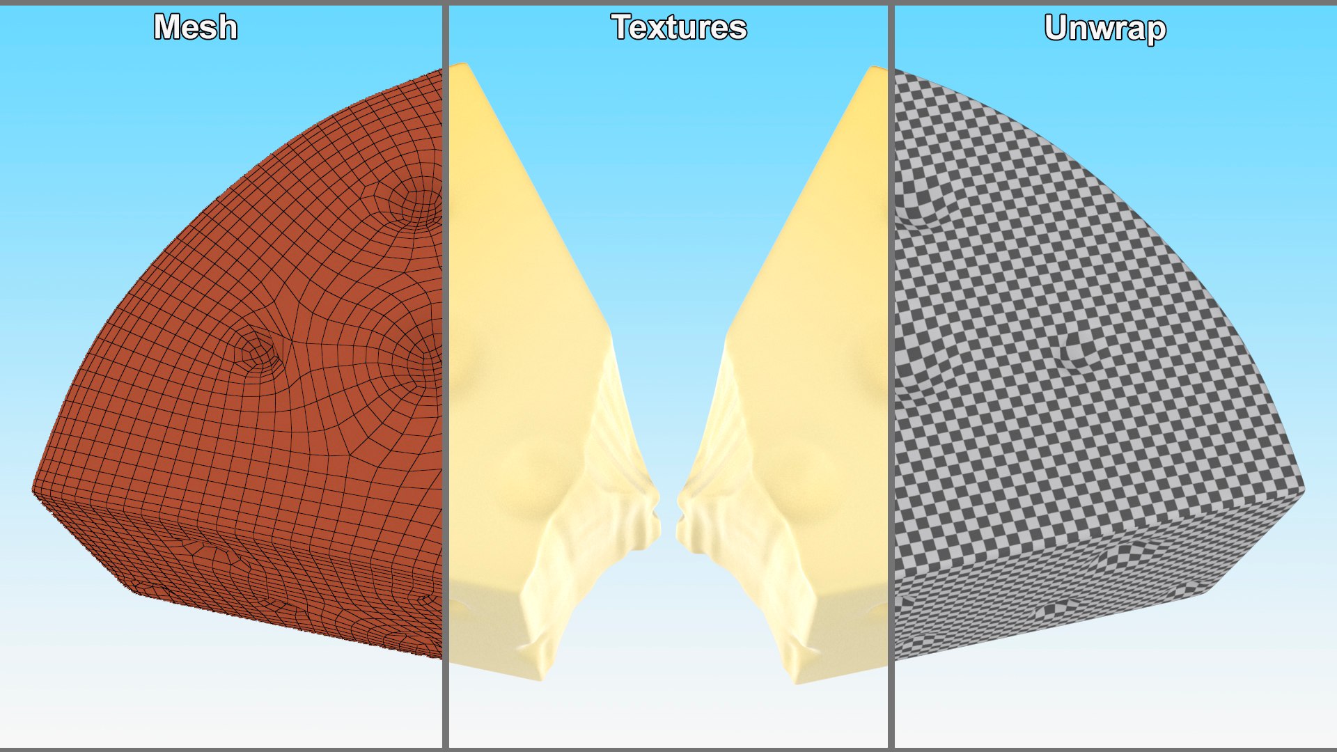 3D Grated Cheese model - TurboSquid 2162280