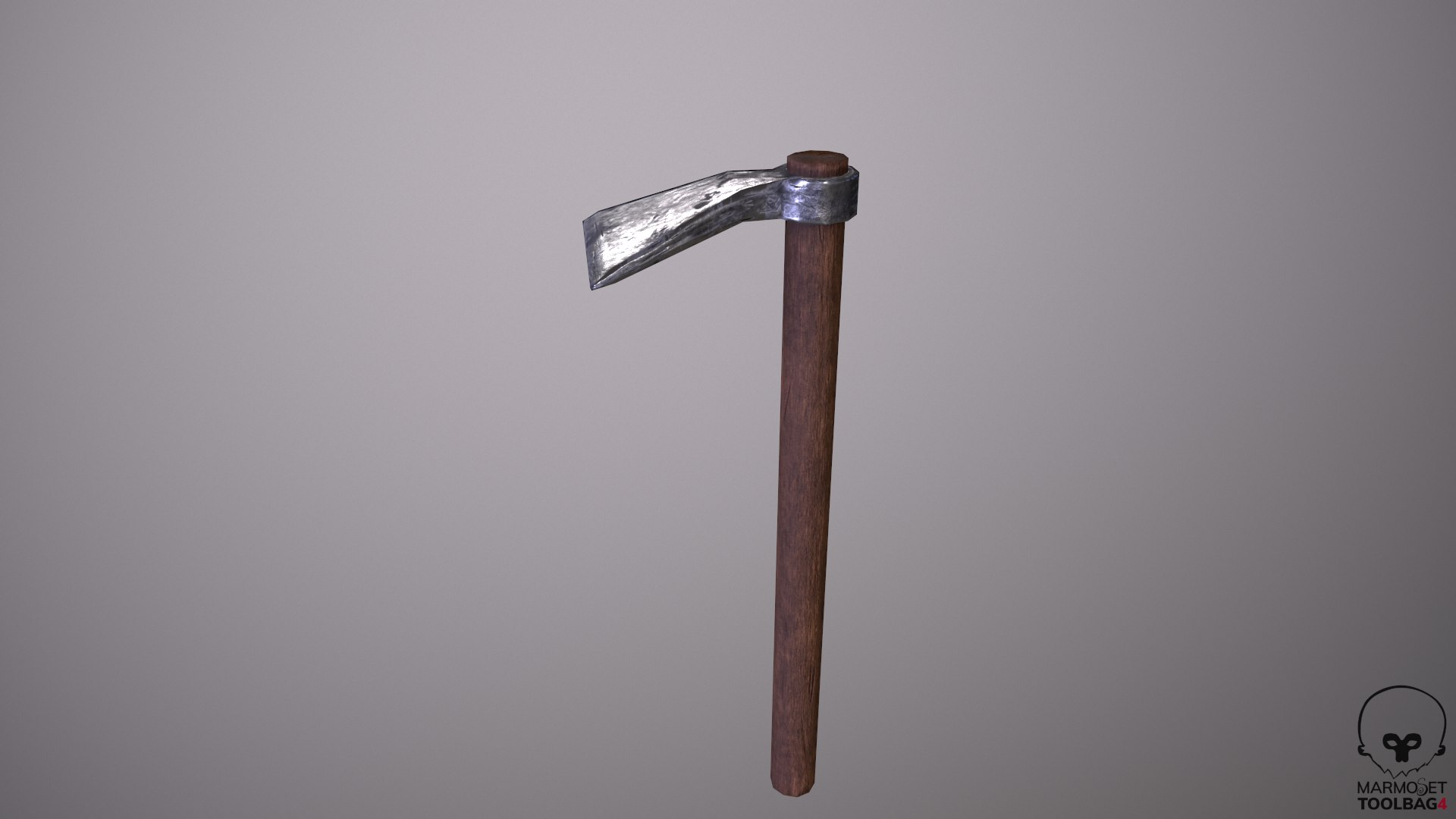 3D Hoe Lowpoly - TurboSquid 1870147