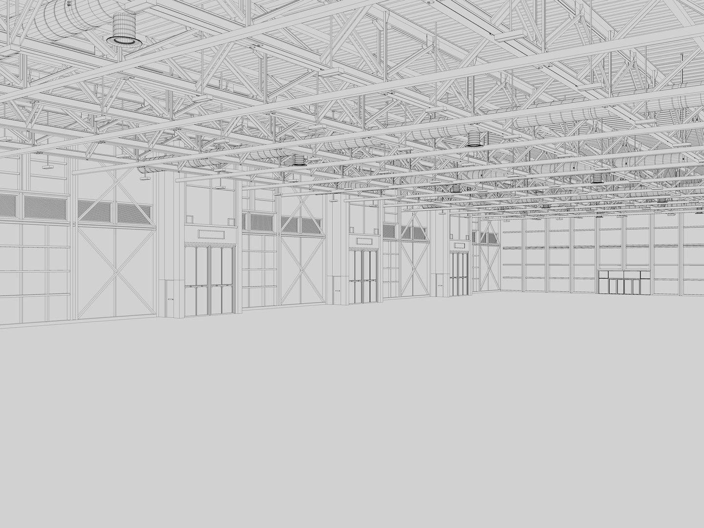 Exhibition Hall Interior And Exterior 19 3D Model - TurboSquid 2078118