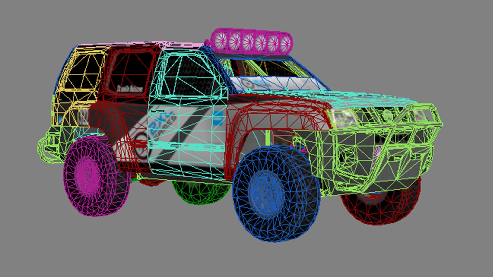 3D Offroad 4x4 Vehicle-Offroad Car-3D Low Poly-game Ready Model-offroad ...