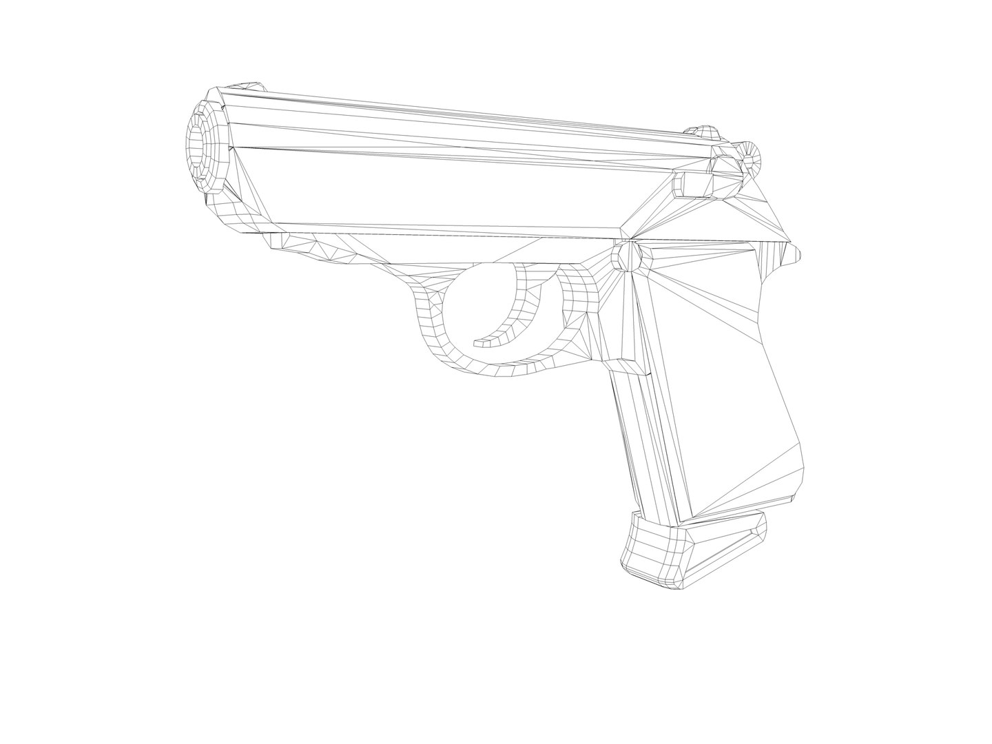 Walther Ppk 3D Model - TurboSquid 1671907