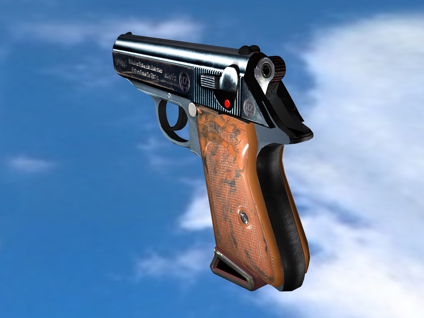 Walther Ppk 3D Model - TurboSquid 1671907