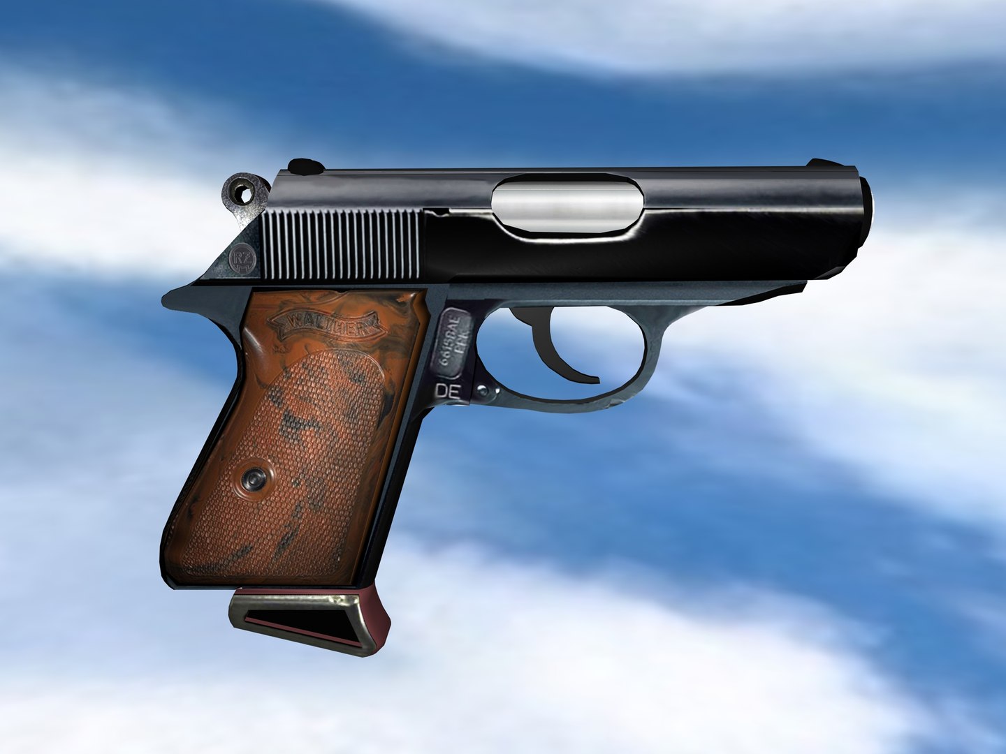Walther Ppk 3D Model - TurboSquid 1671907