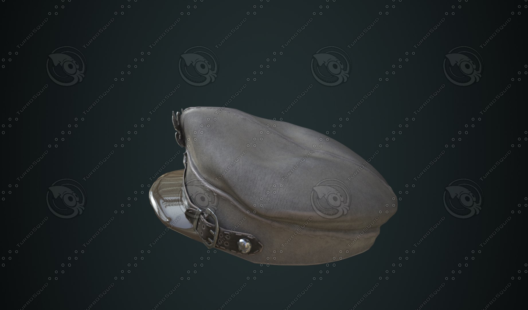 Polish Officer S Cap 3d Model