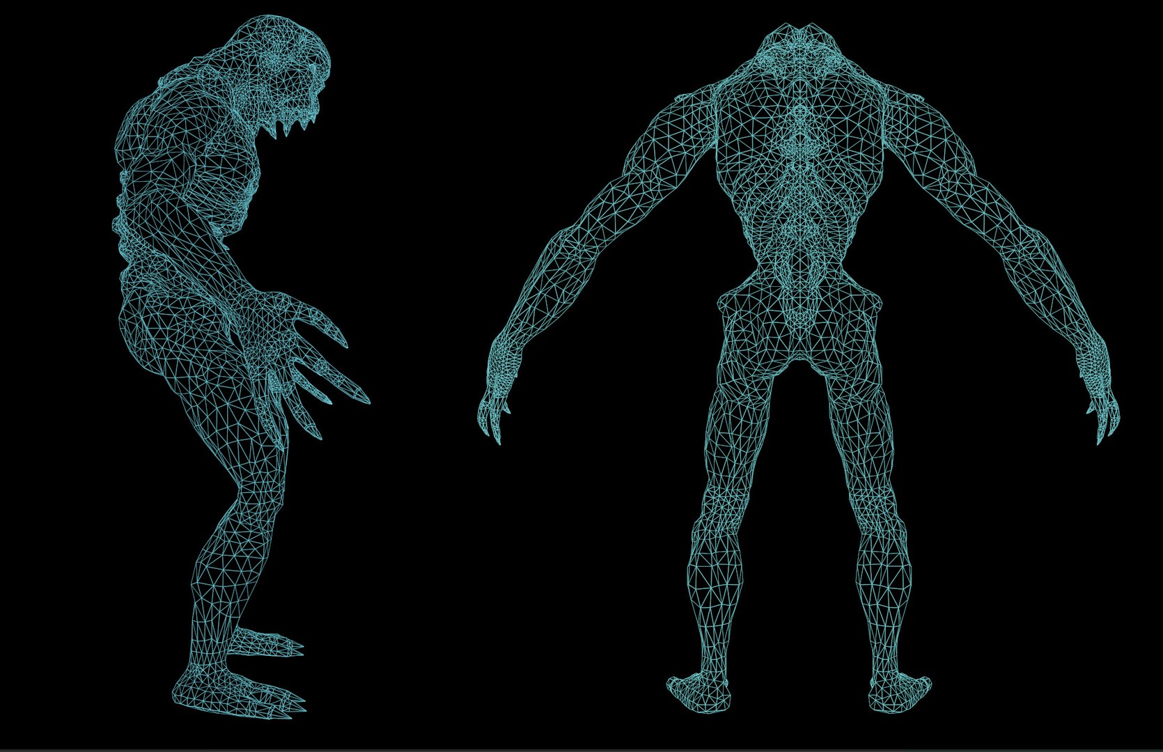 3D Monster Flesh - TurboSquid 1743617