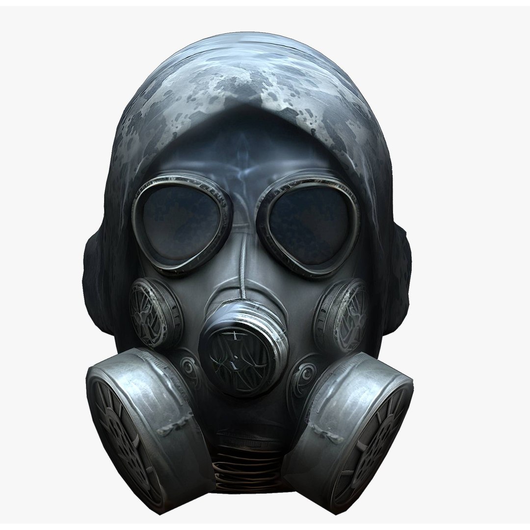 Gas Mask Protection Plastic Black 3D Model - TurboSquid 2037042