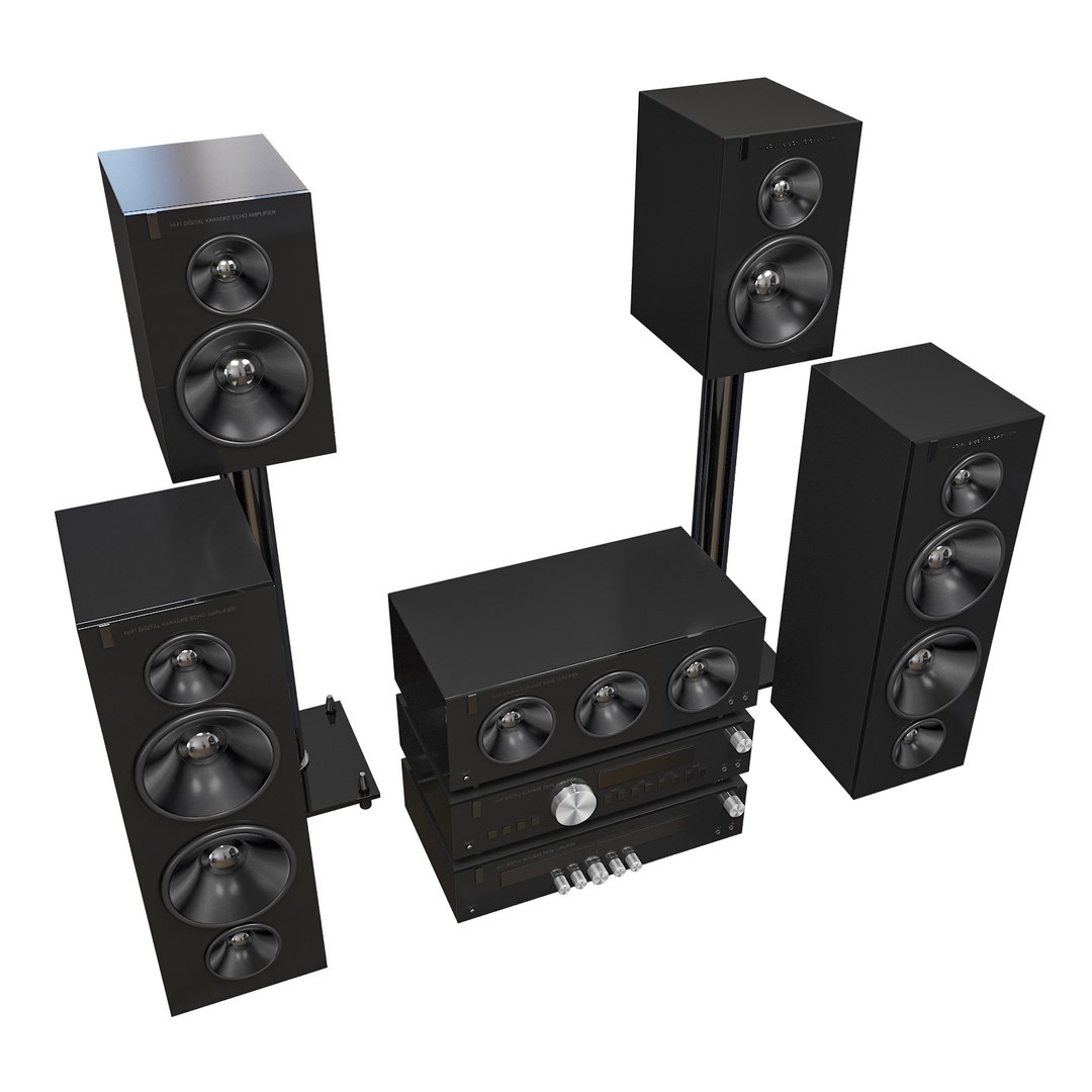 Acoustic 3D Model - TurboSquid 1471572