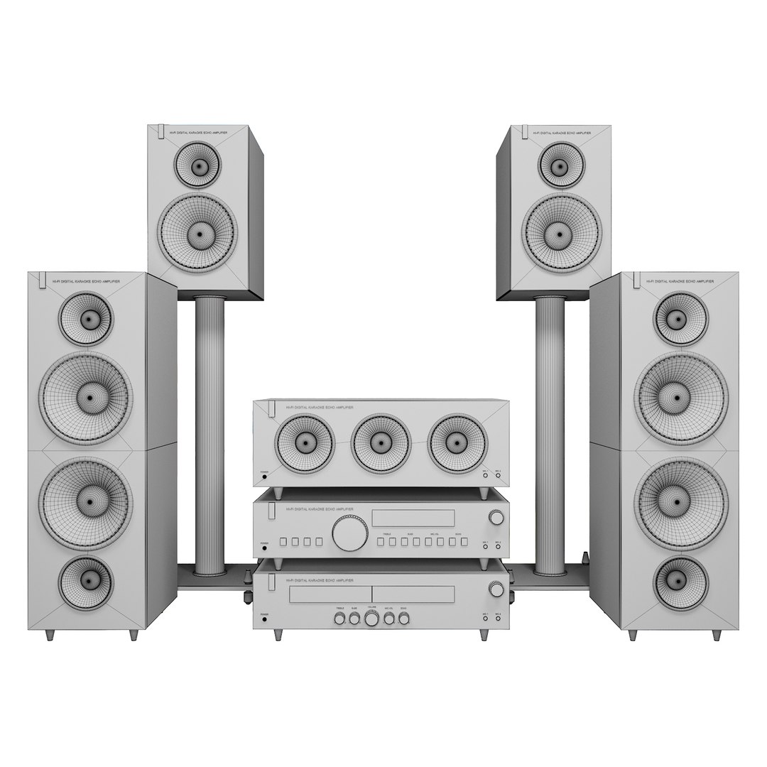 Acoustic 3D Model - TurboSquid 1471572