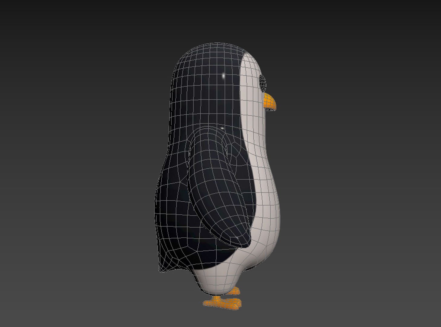Penguin character 3D model - TurboSquid 1674791