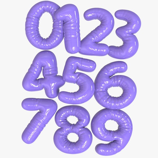 Free 3D Numbers Models | TurboSquid