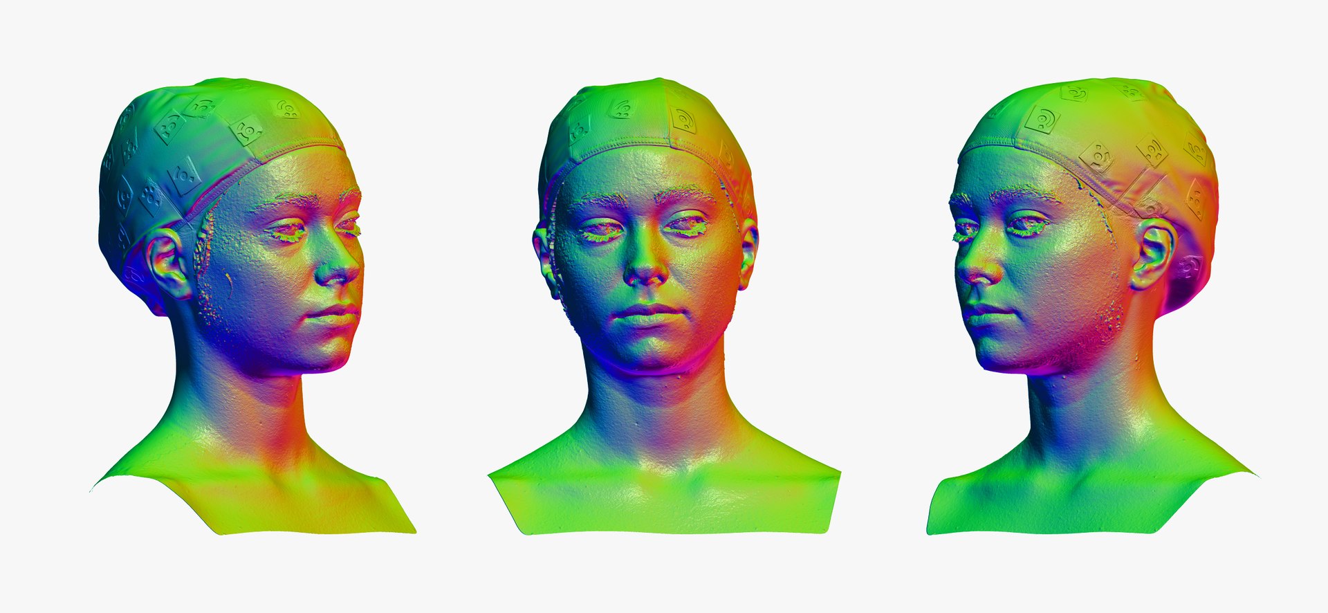 3D head human eyes - TurboSquid 1681102