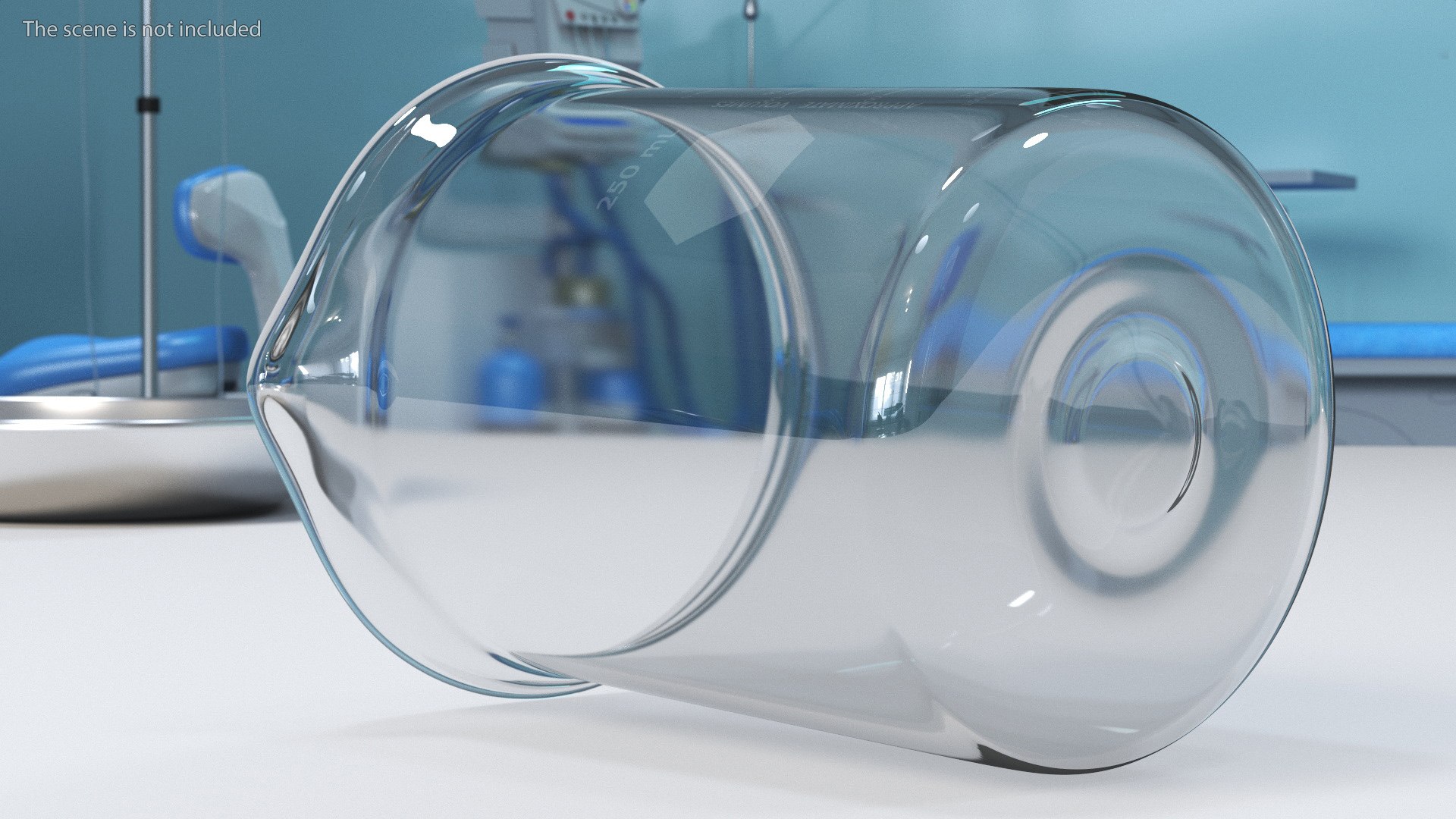 Glass Beaker 250ml 3D Model - TurboSquid 2128295