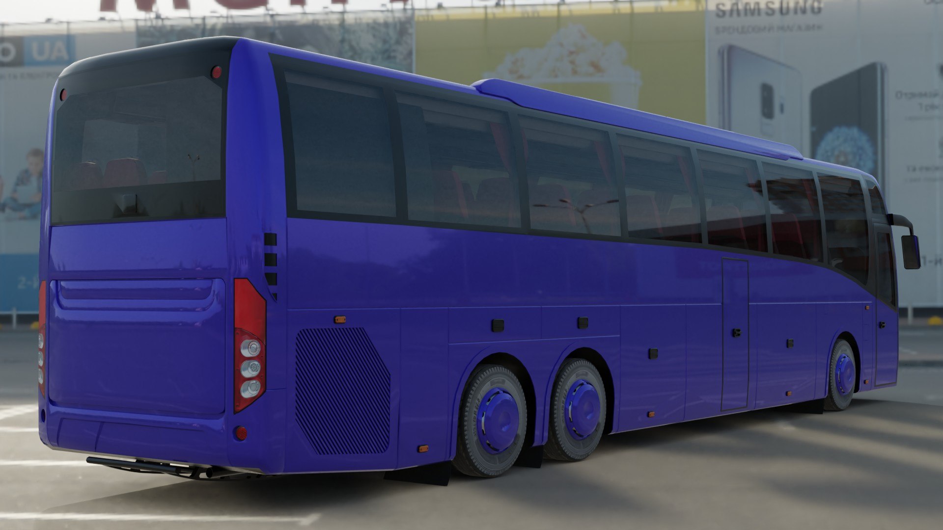 Bus Volvo 9800 3d Model Model - TurboSquid 1827718