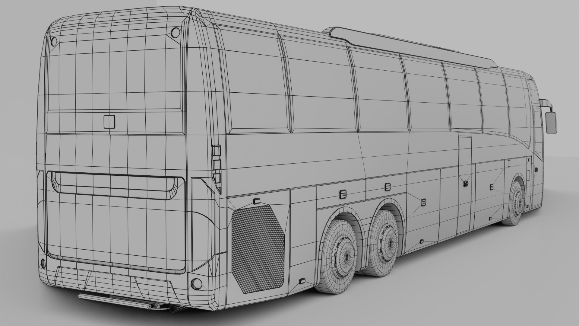 Bus Volvo 9800 3d Model Model - TurboSquid 1827718
