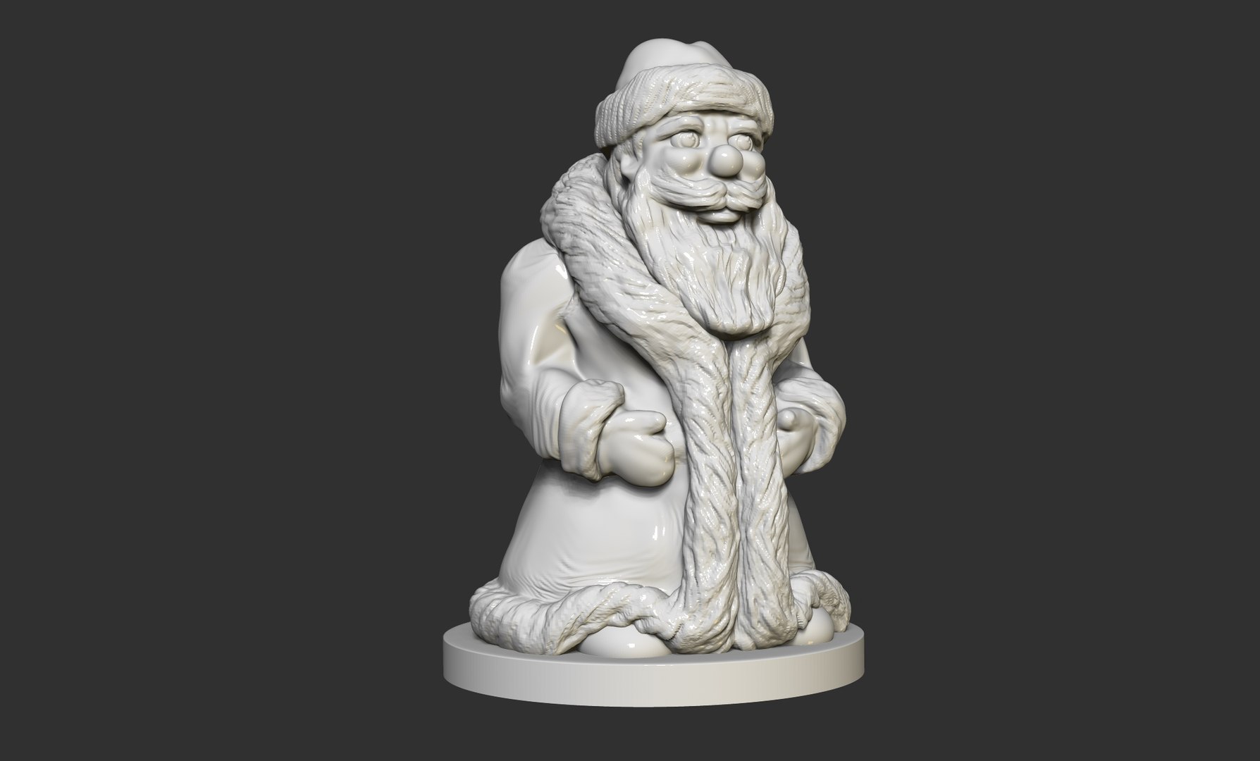 3D Model Santa Claus For 3d Printing - TurboSquid 1823643