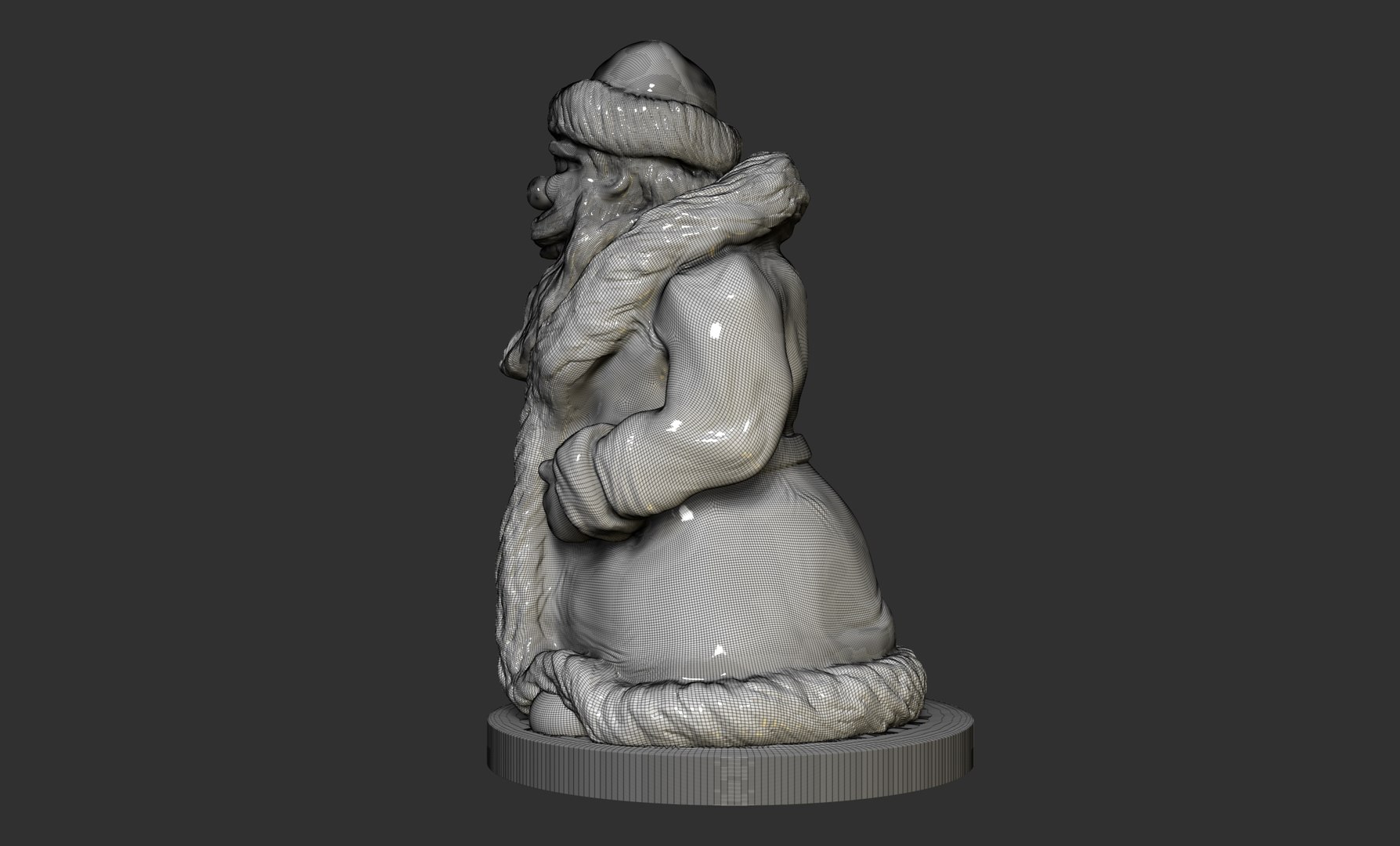 3D Model Santa Claus For 3d Printing - TurboSquid 1823643