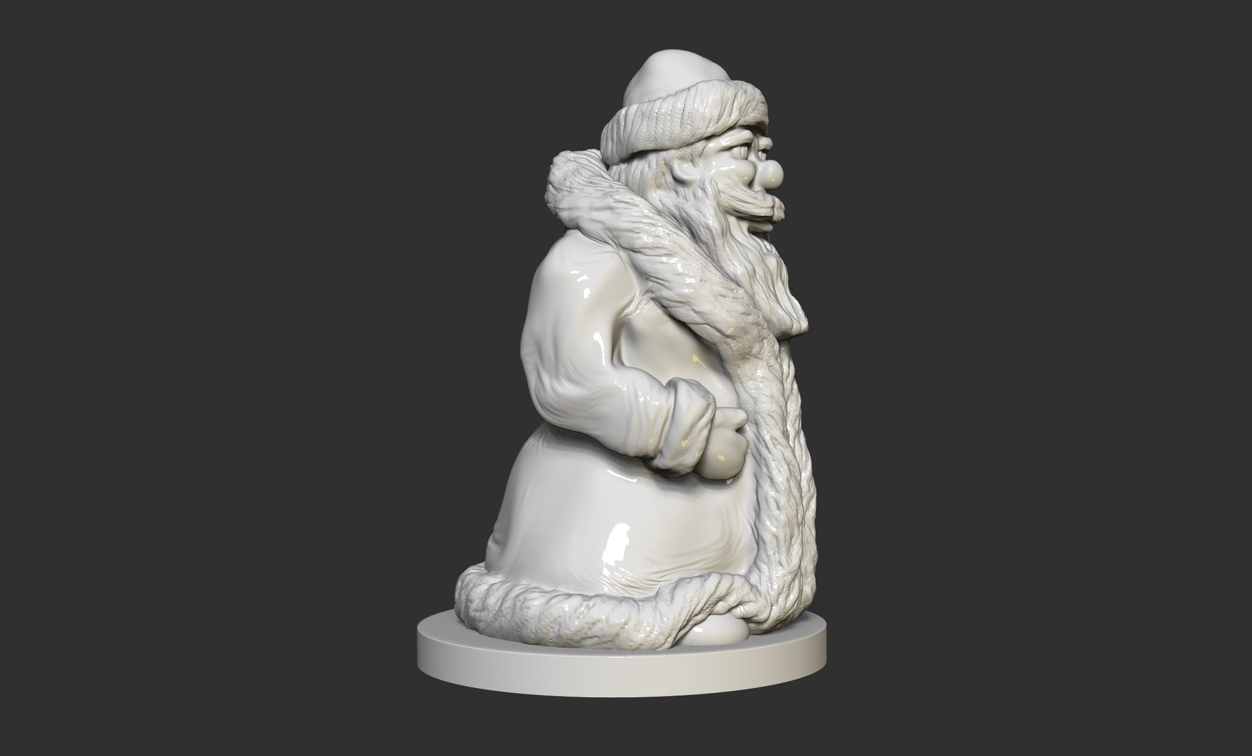 3D Model Santa Claus For 3d Printing - TurboSquid 1823643