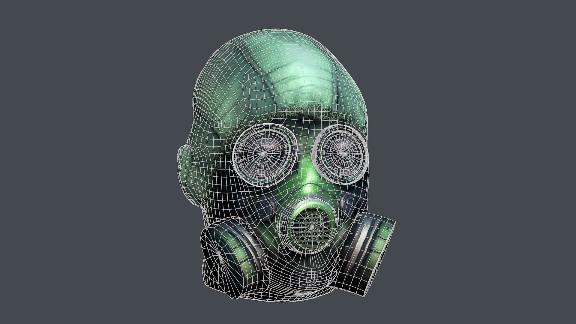 3D 3D Gas Mask Helmet Scifi Low-poly Character Art Game Space - TurboSquid 2020239