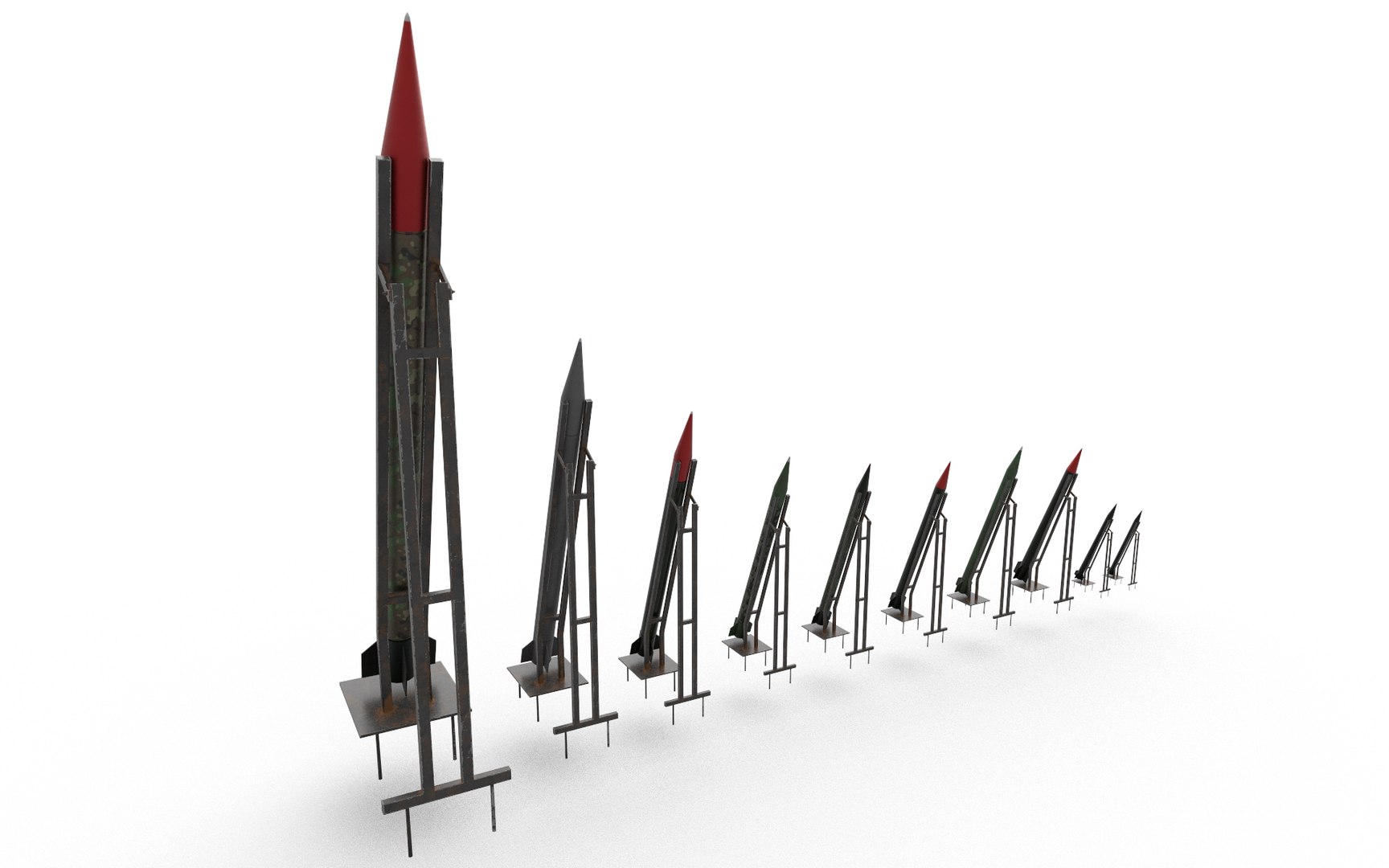 3D Hamas Rocket Model - TurboSquid 2196946