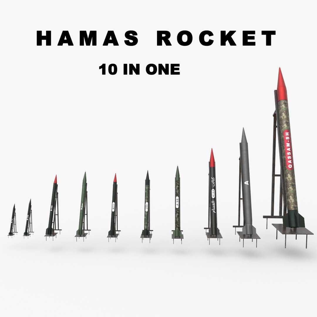 3D Hamas Rocket Model - TurboSquid 2196946
