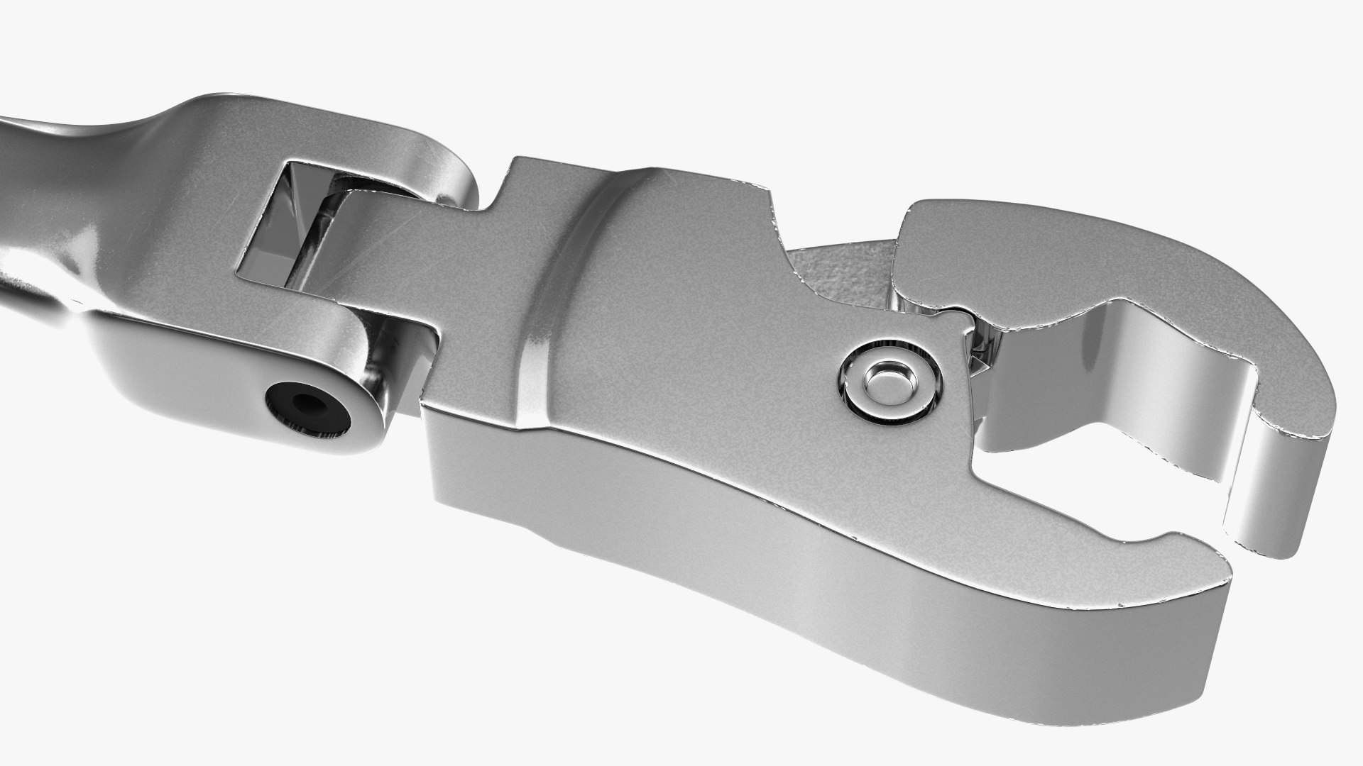 Steel Ratcheting Wrench 9mm 11mm 3D Model - TurboSquid 1962448