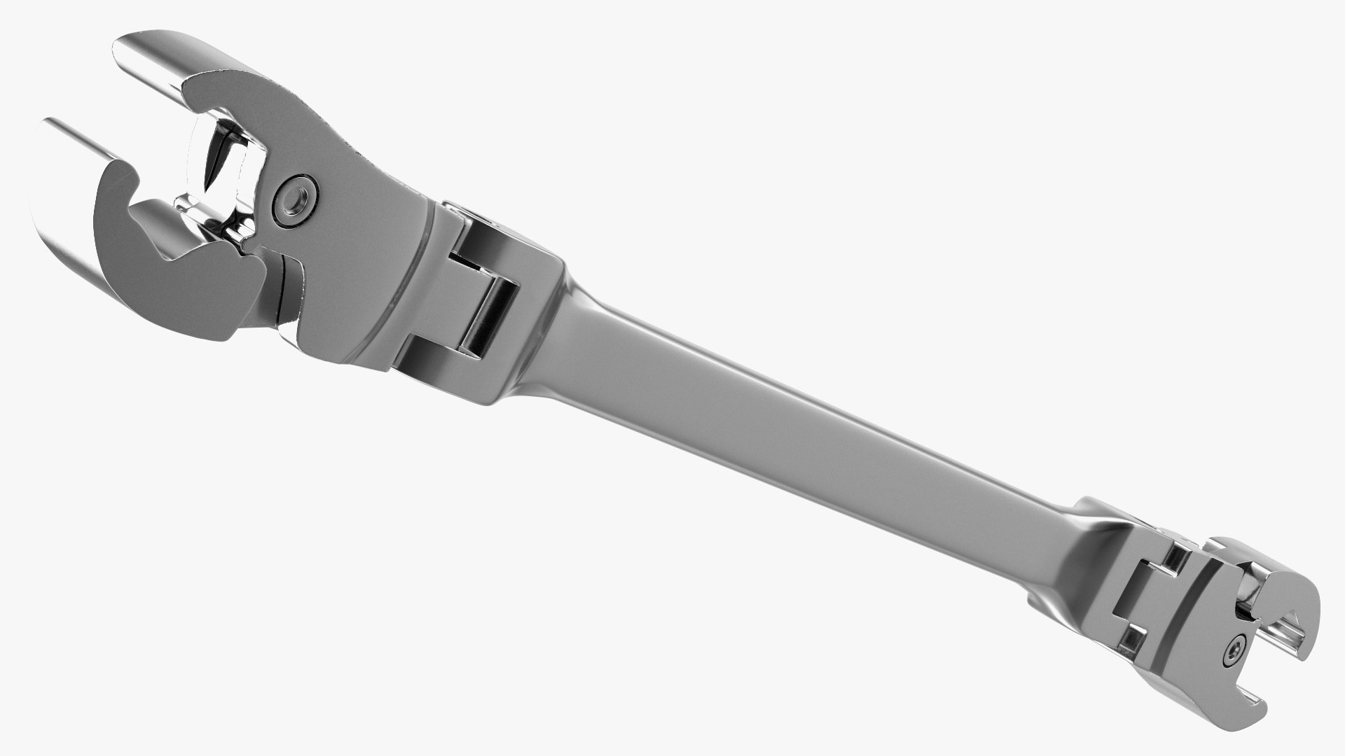 Steel Ratcheting Wrench 9mm 11mm 3D Model - TurboSquid 1962448