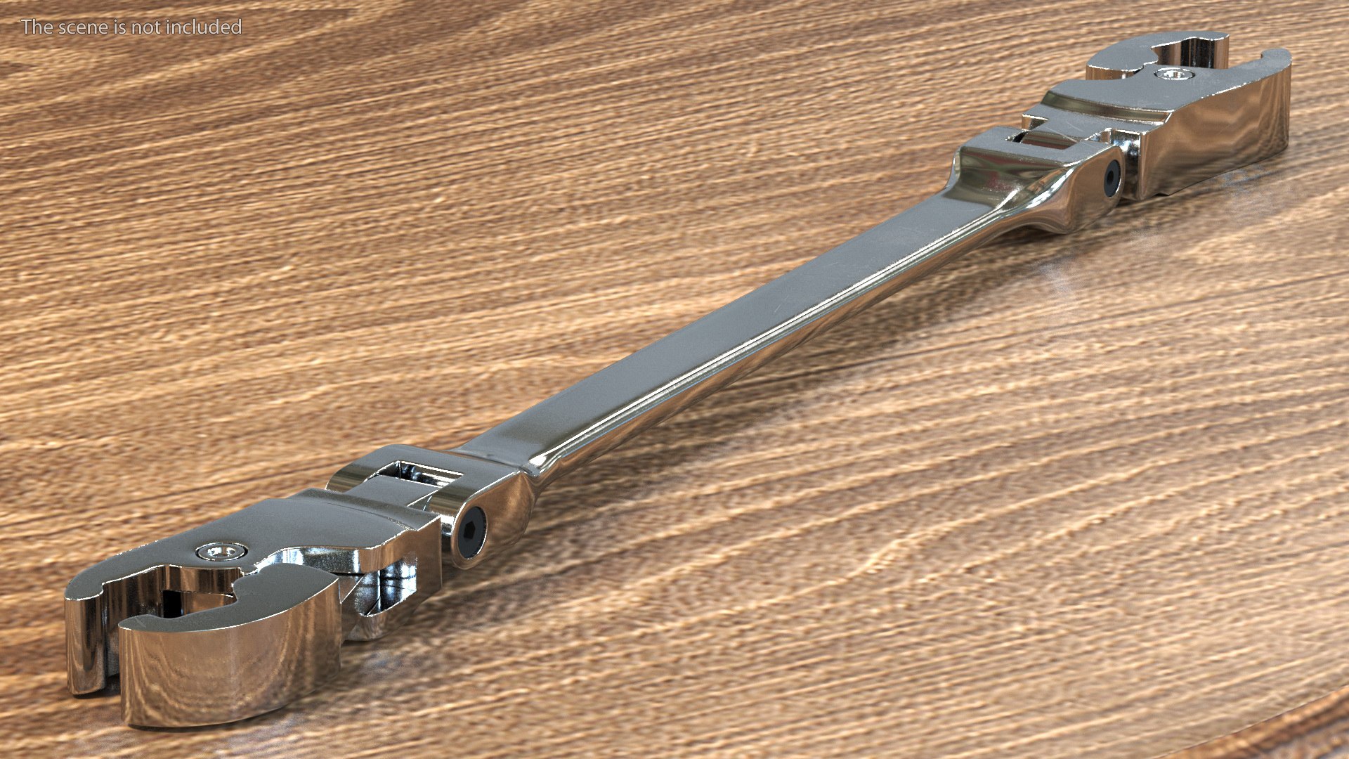 Steel Ratcheting Wrench 9mm 11mm 3D Model - TurboSquid 1962448