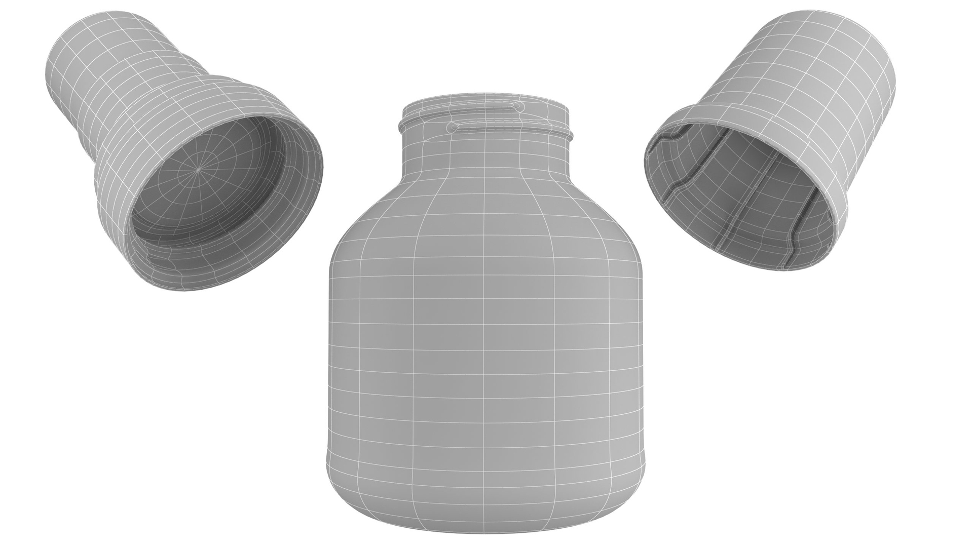 Baby Bop Pod Bottle 3Pack 3D Model - TurboSquid 2227227