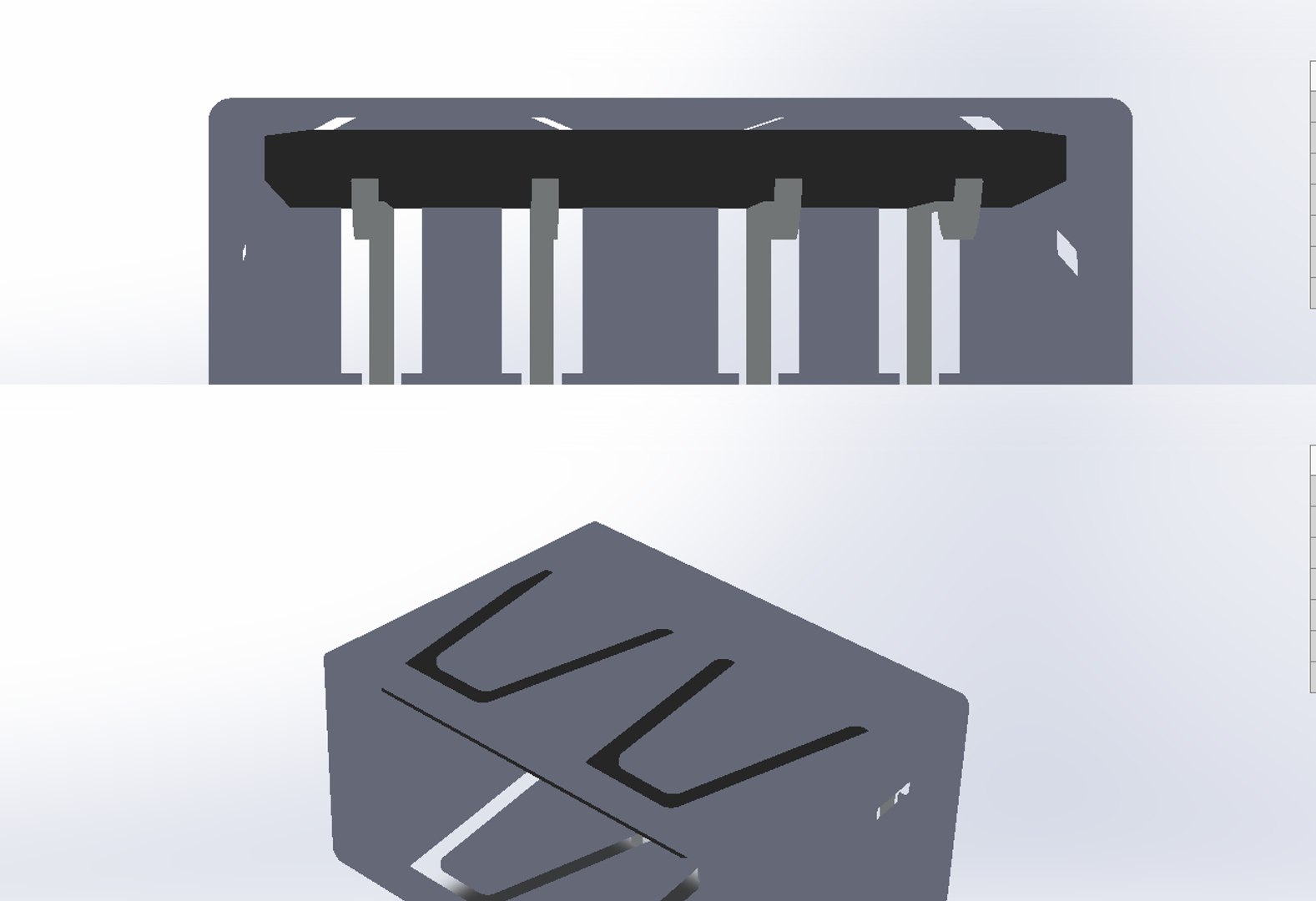 3D Usb Port Shell - TurboSquid 1379236