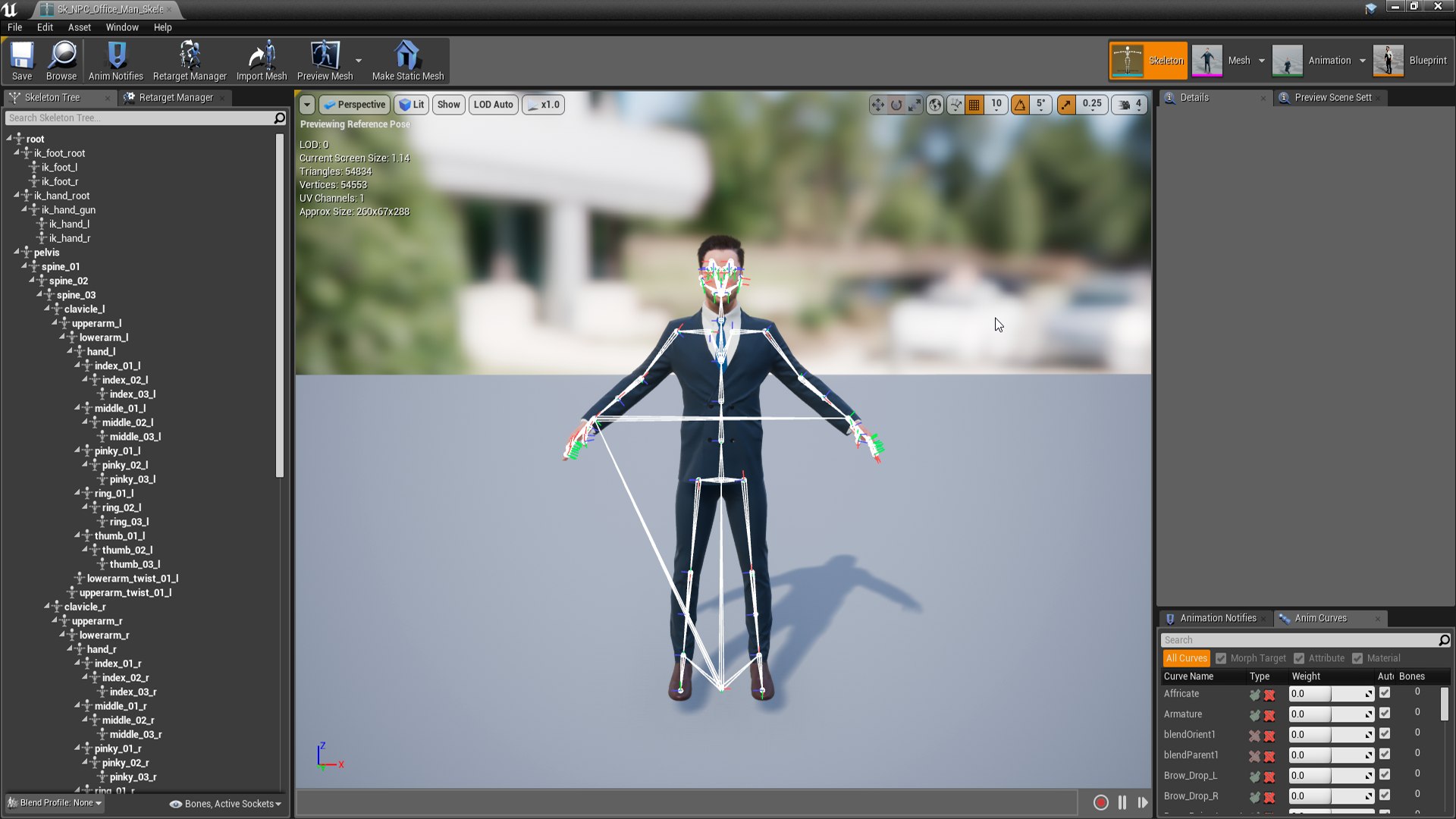 NPC Office Man 3D Model - TurboSquid 1903246