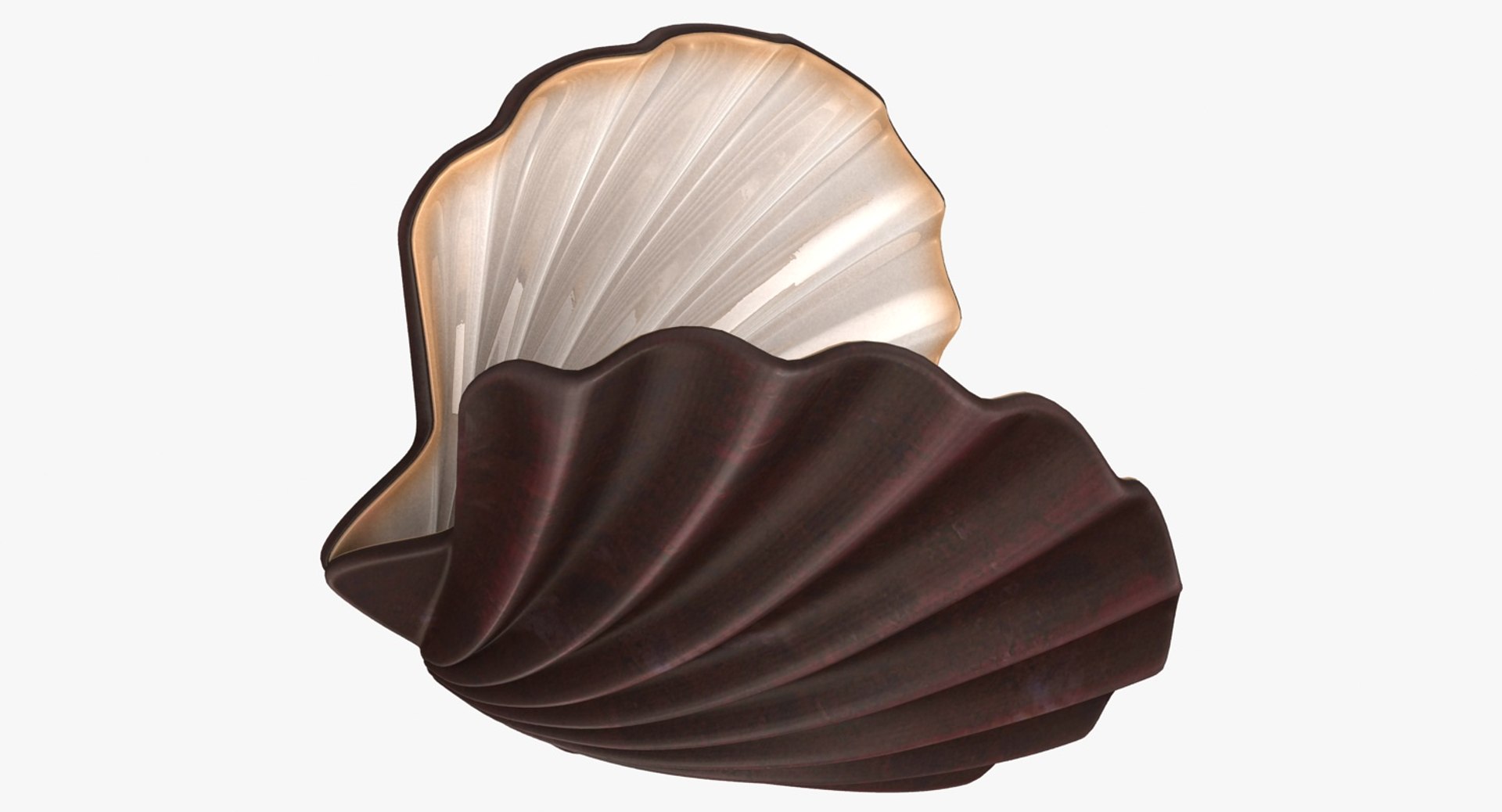pearl shell animation 3d max