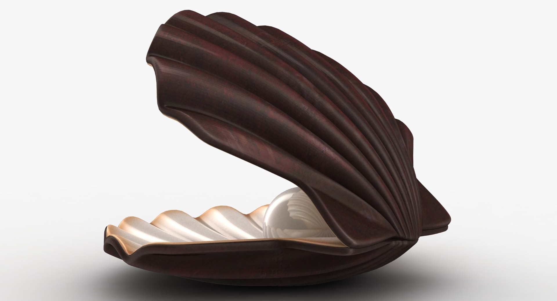 Pearl Shell Animation 3d Max