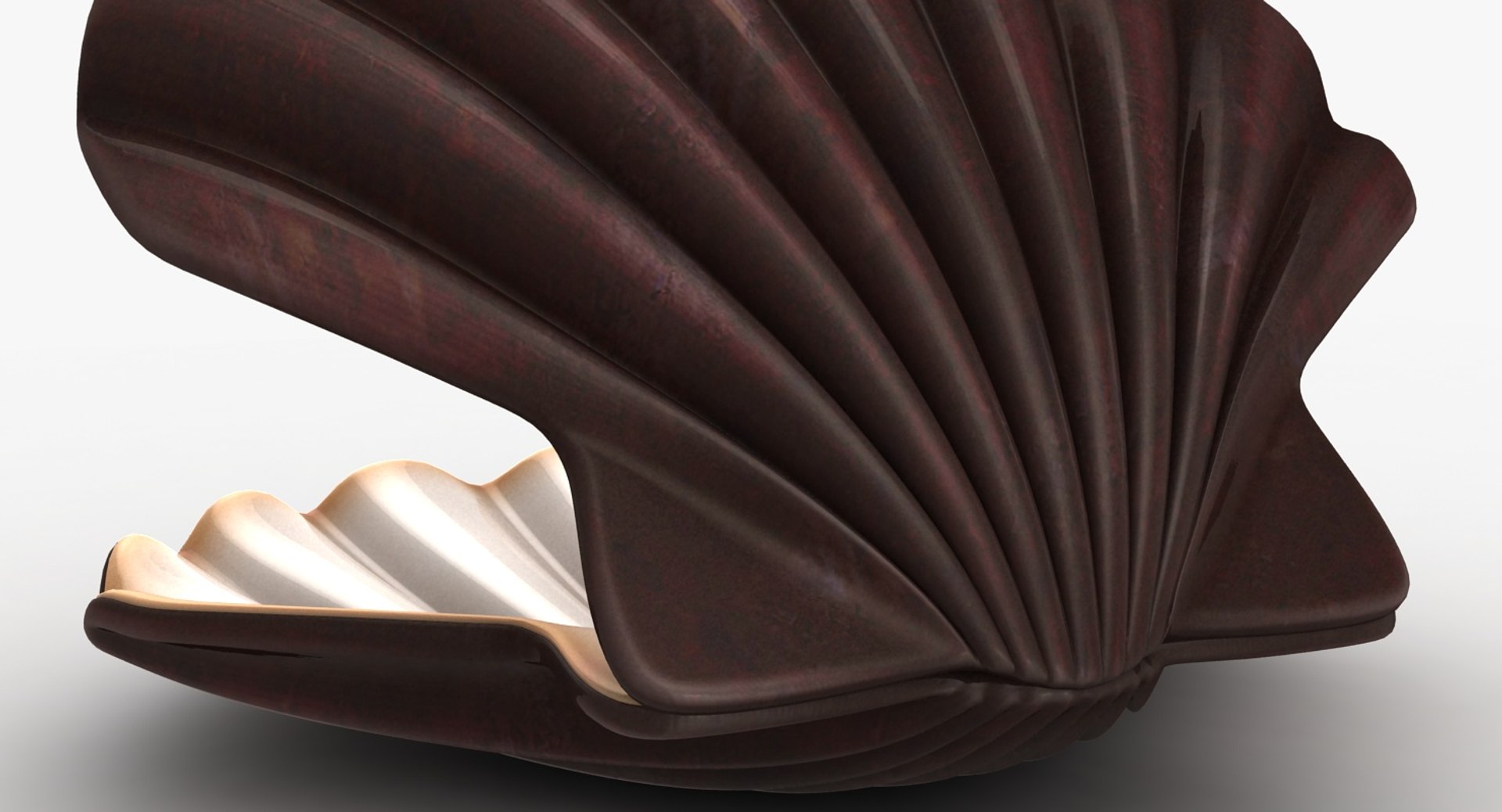 pearl shell animation 3d max