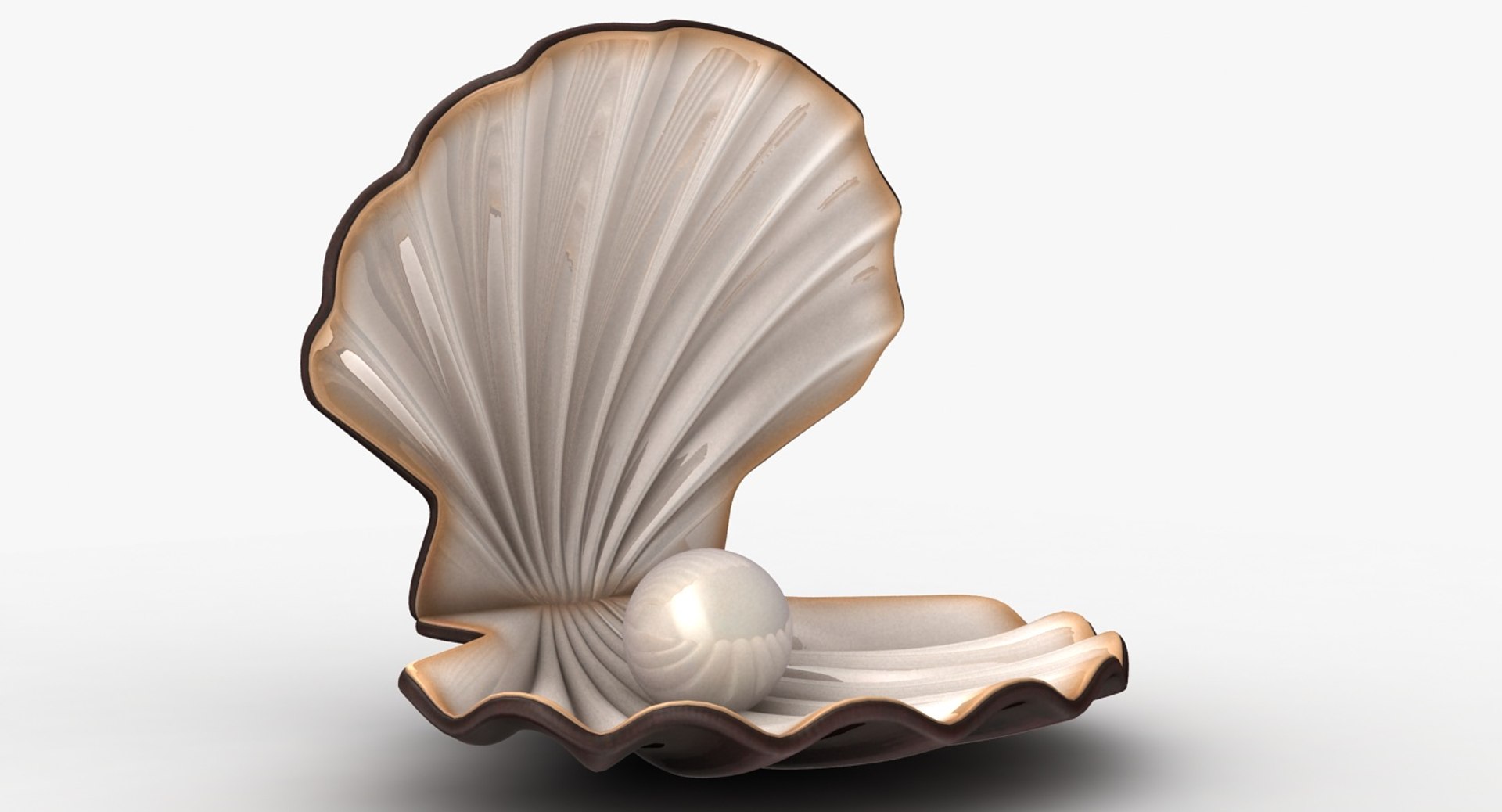 Pearl Shell Animation 3d Max