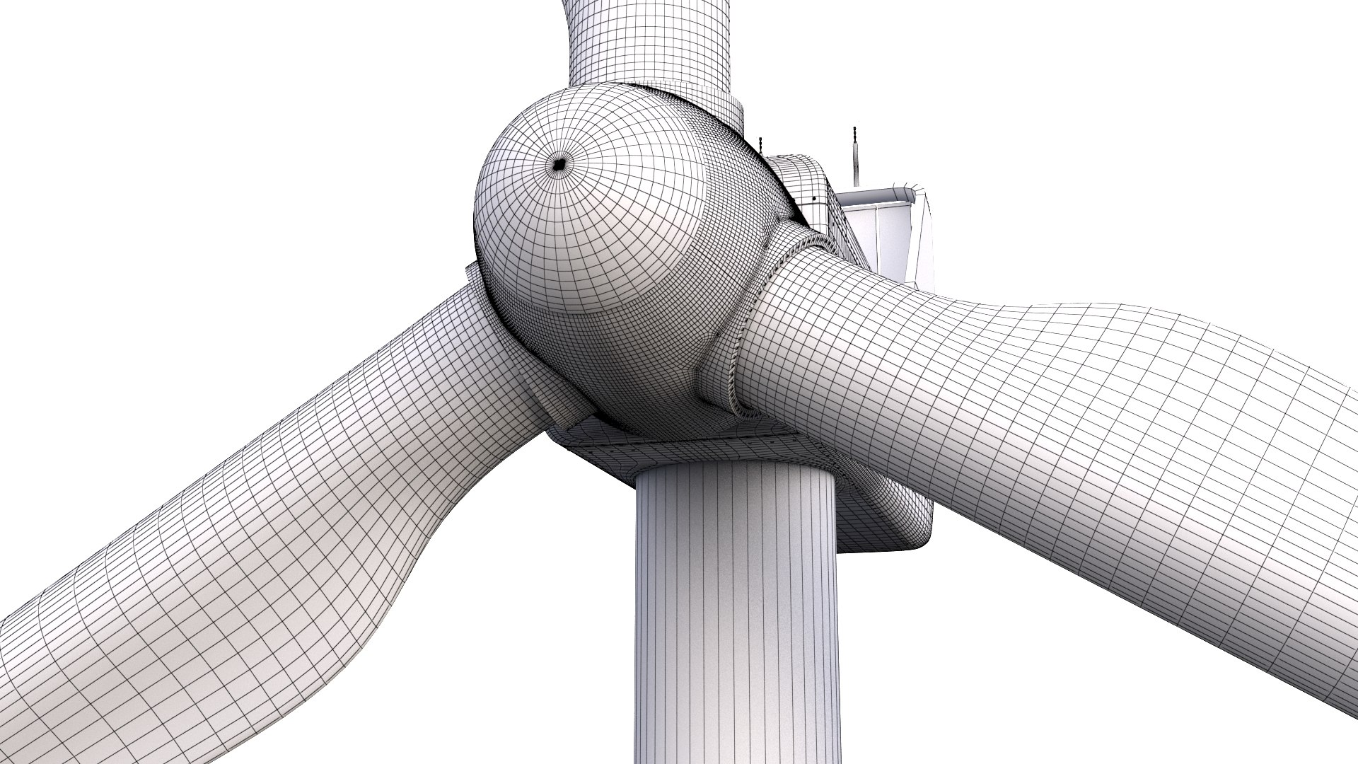 3D Model Wind Turbine UHD PBR - TurboSquid 2266539