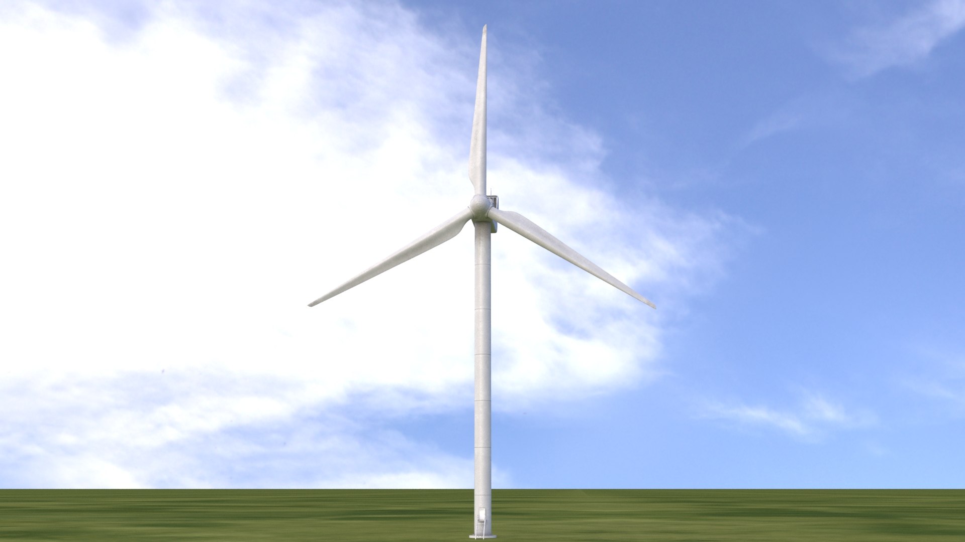3D Model Wind Turbine UHD PBR - TurboSquid 2266539