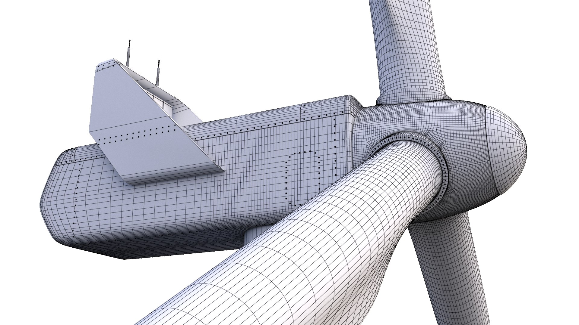 3D Model Wind Turbine UHD PBR - TurboSquid 2266539