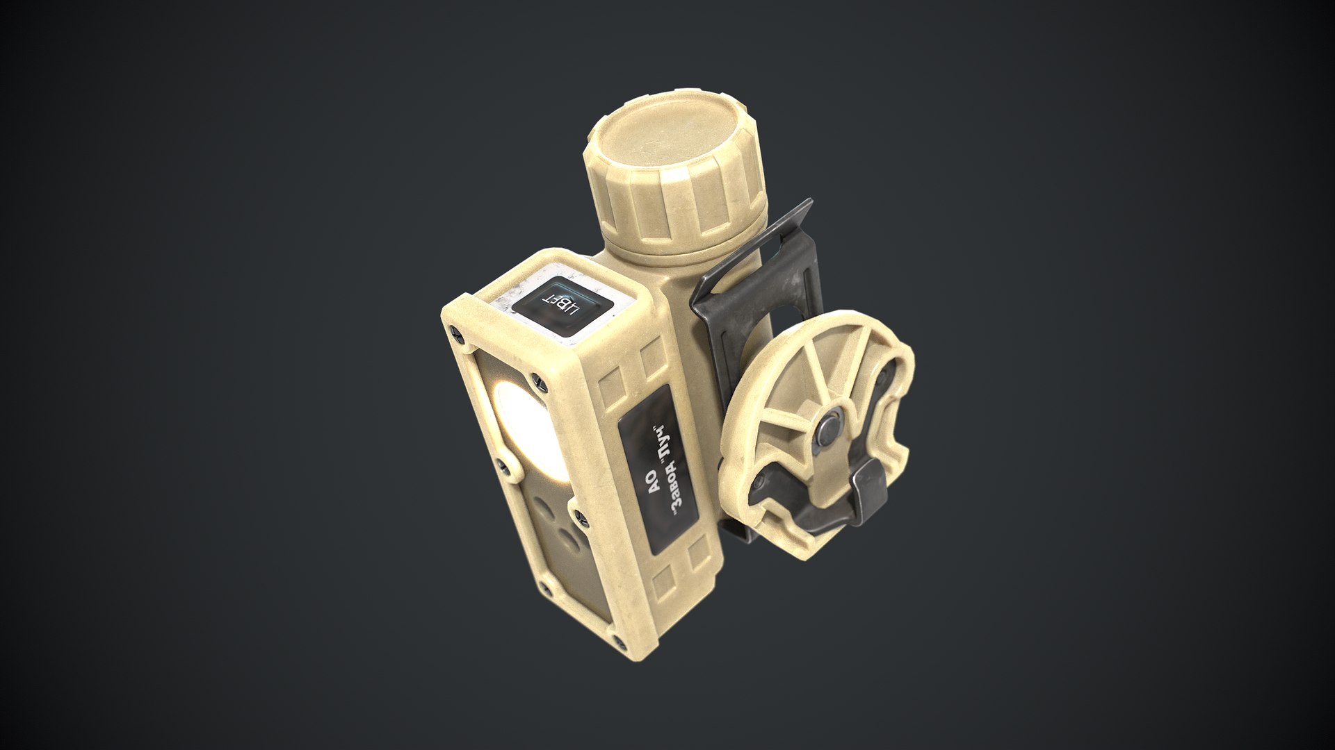 Tactical Light 6E2 3D Model - TurboSquid 2237402