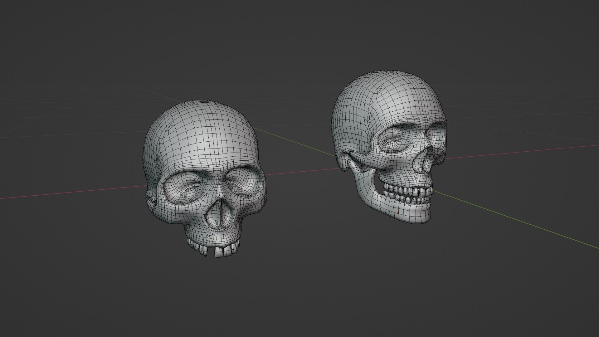 Human skull 3D - TurboSquid 1378542